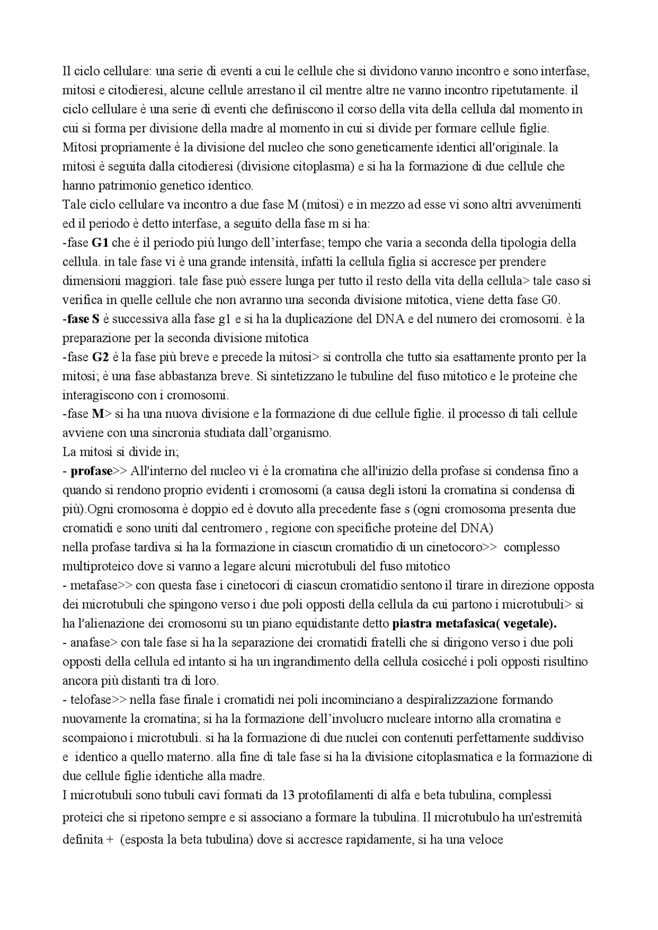 Appunti Su Botanica Docsity
