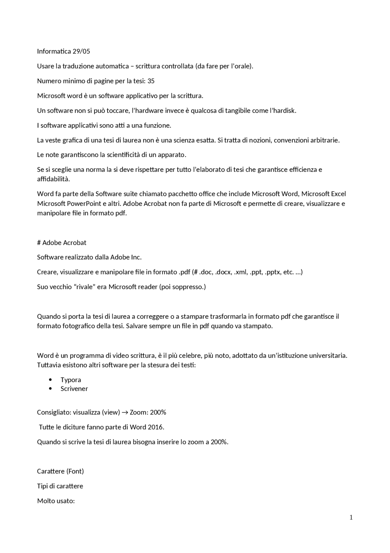 Come Scrivere Una Tesi Di Laurea Docsity