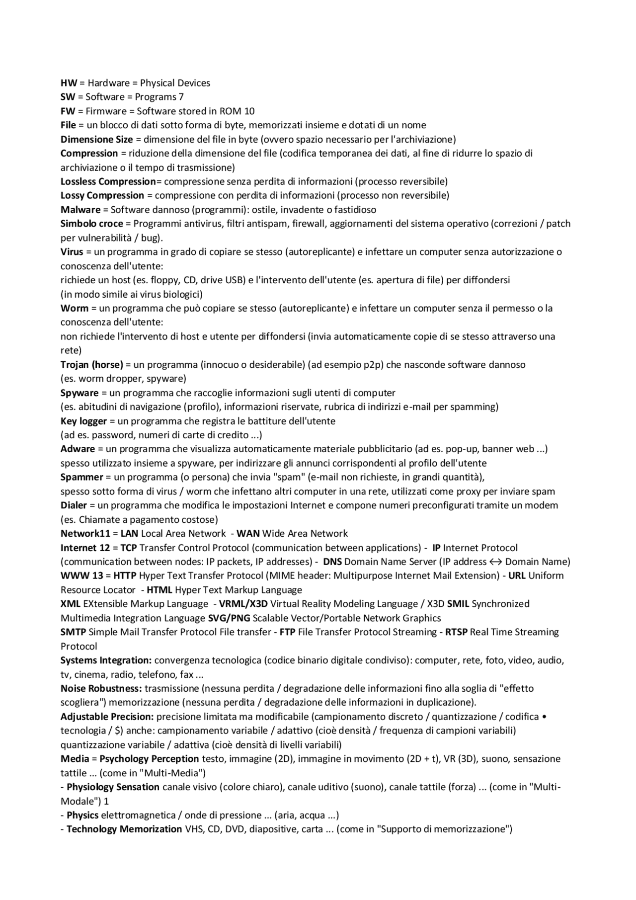 Definizioni Web Design Docsity