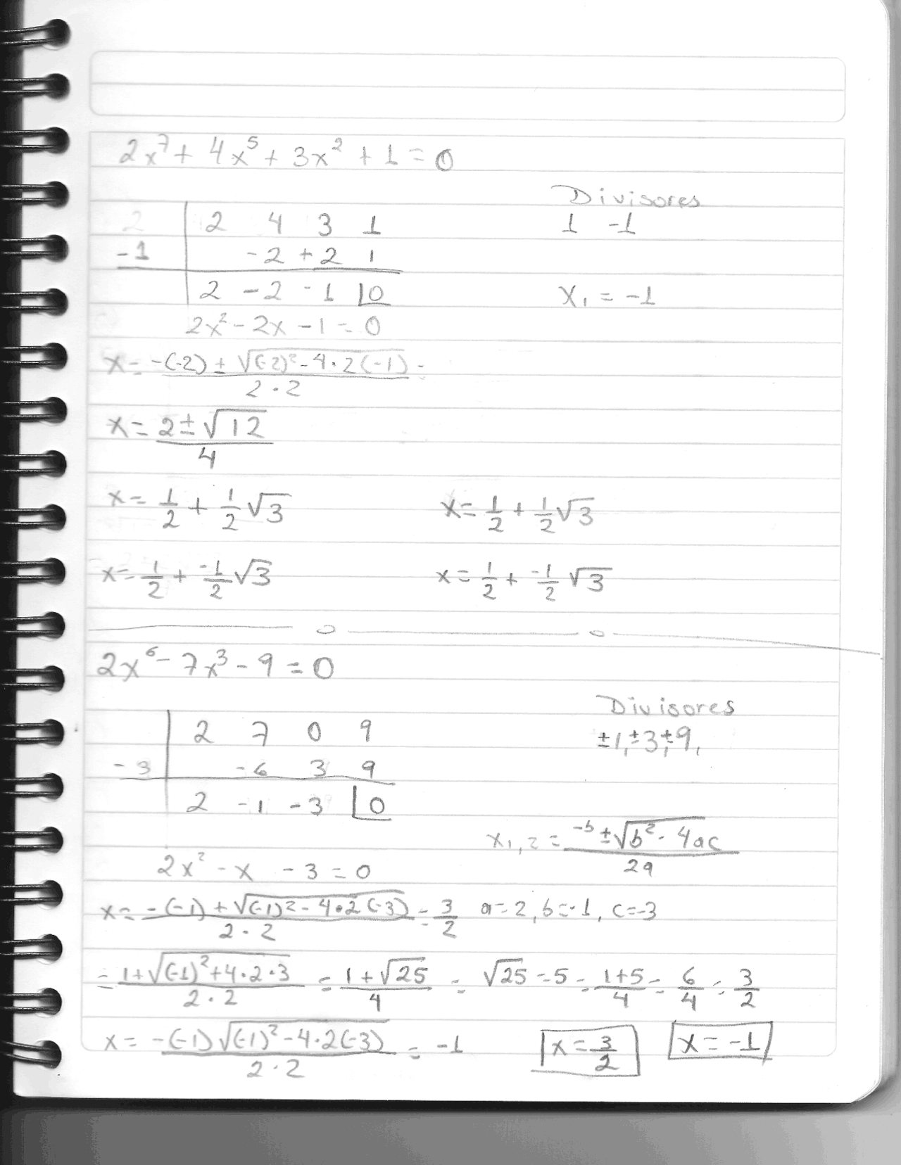 Números Complejos Polinomios 2 Apuntes De Matemáticas Docsity