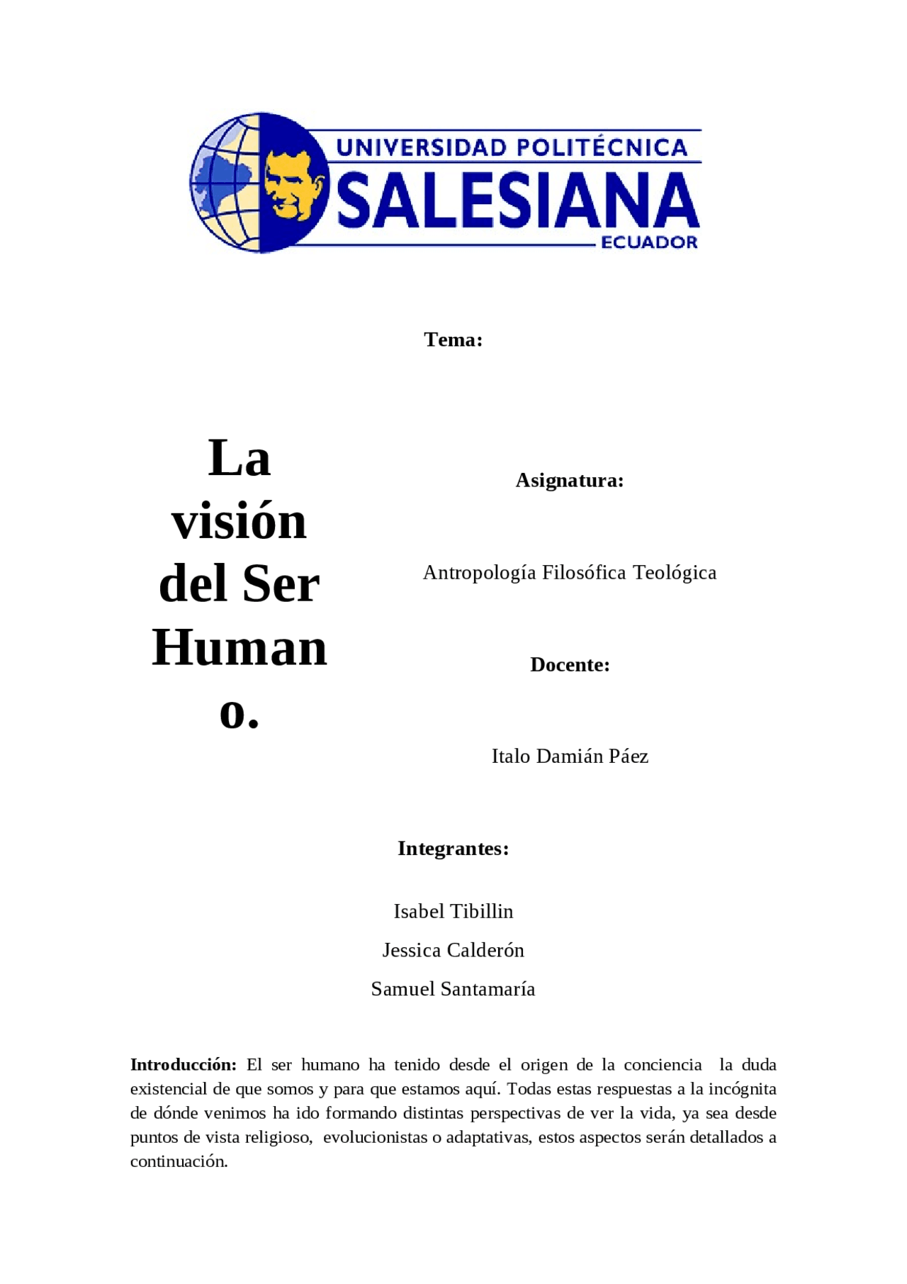 Ensayos De Psicologia Docsity