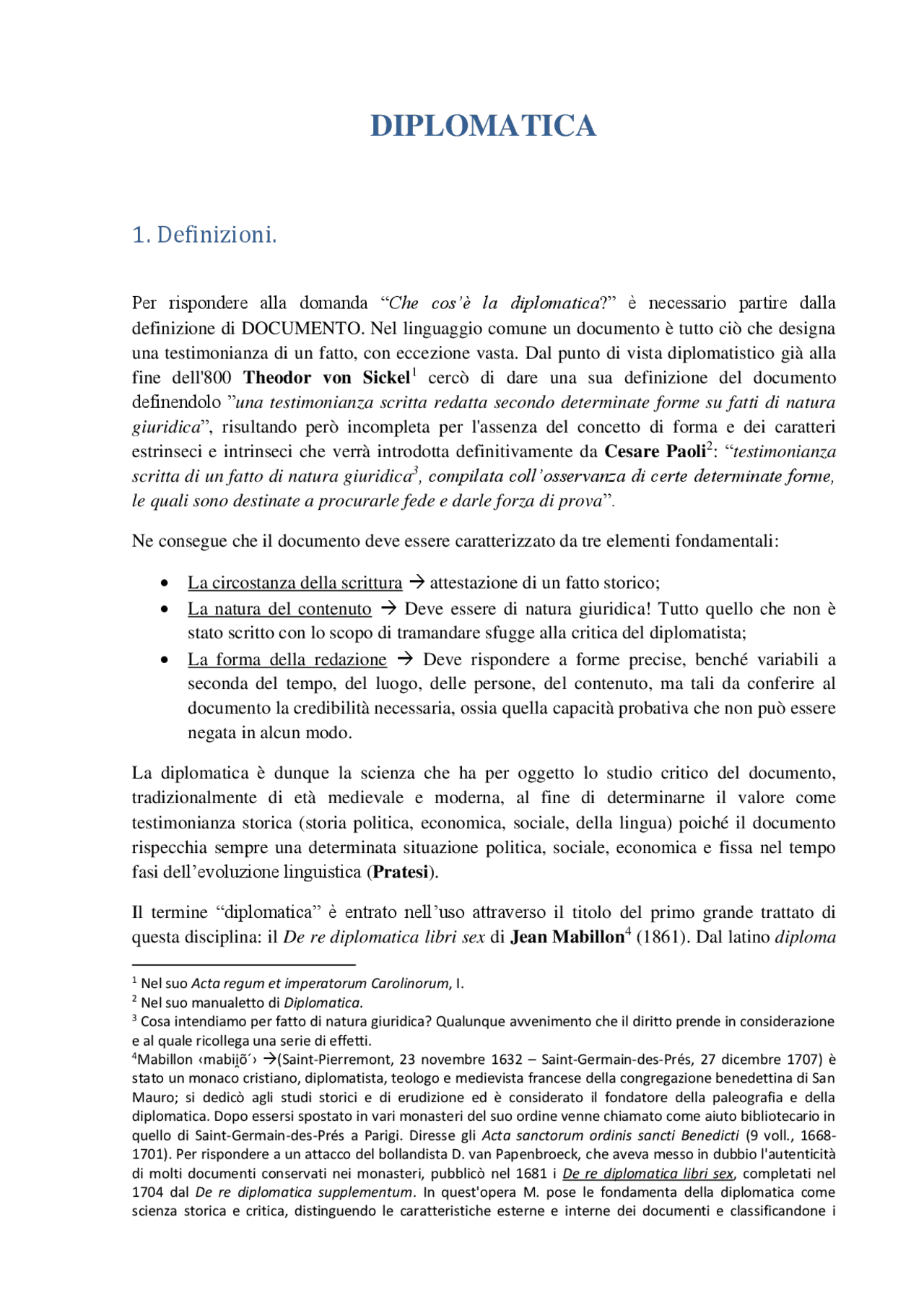 A Pratesi Genesi E Forme Del Doc Medievale Diplomatica Docsity