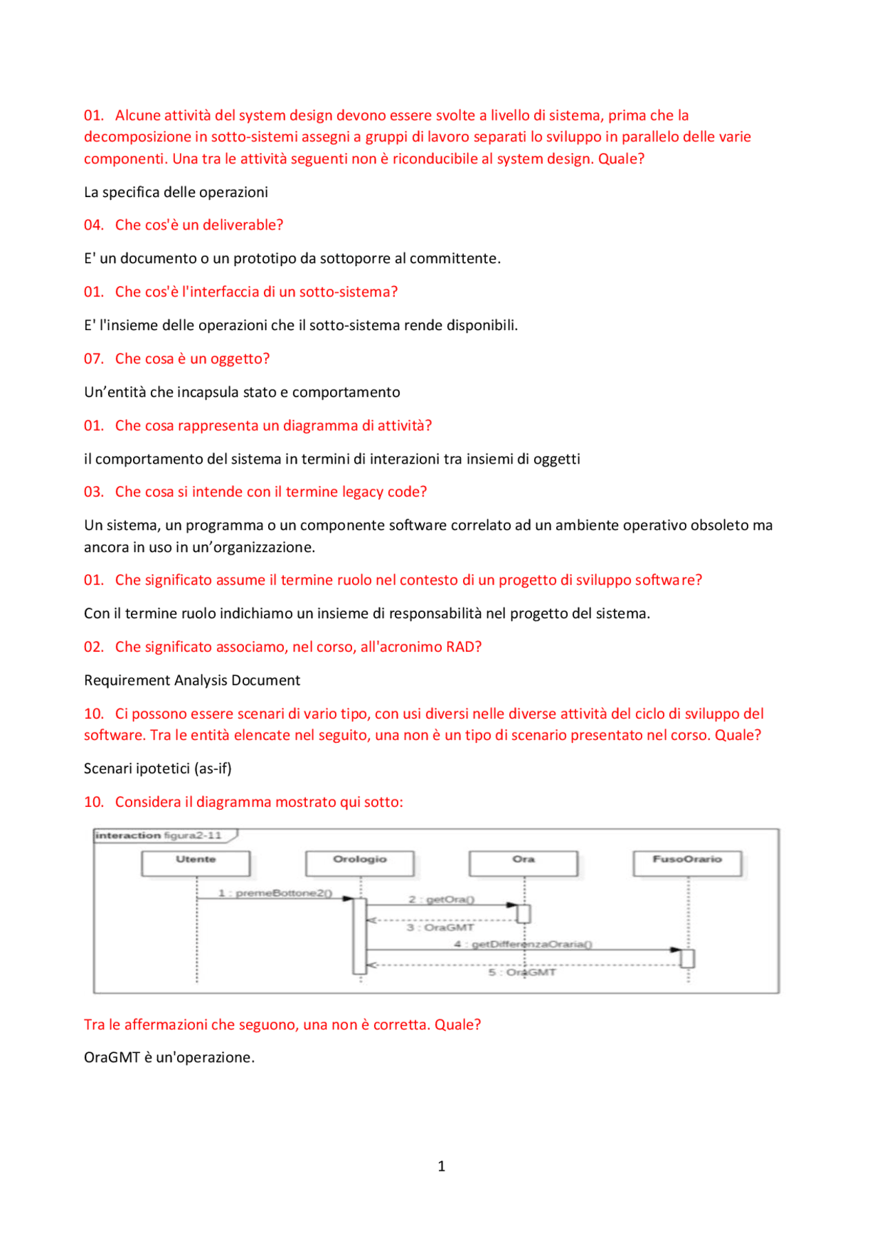 Ingegneria Del Software Panieri Di Ingegneria Del Software Docsity