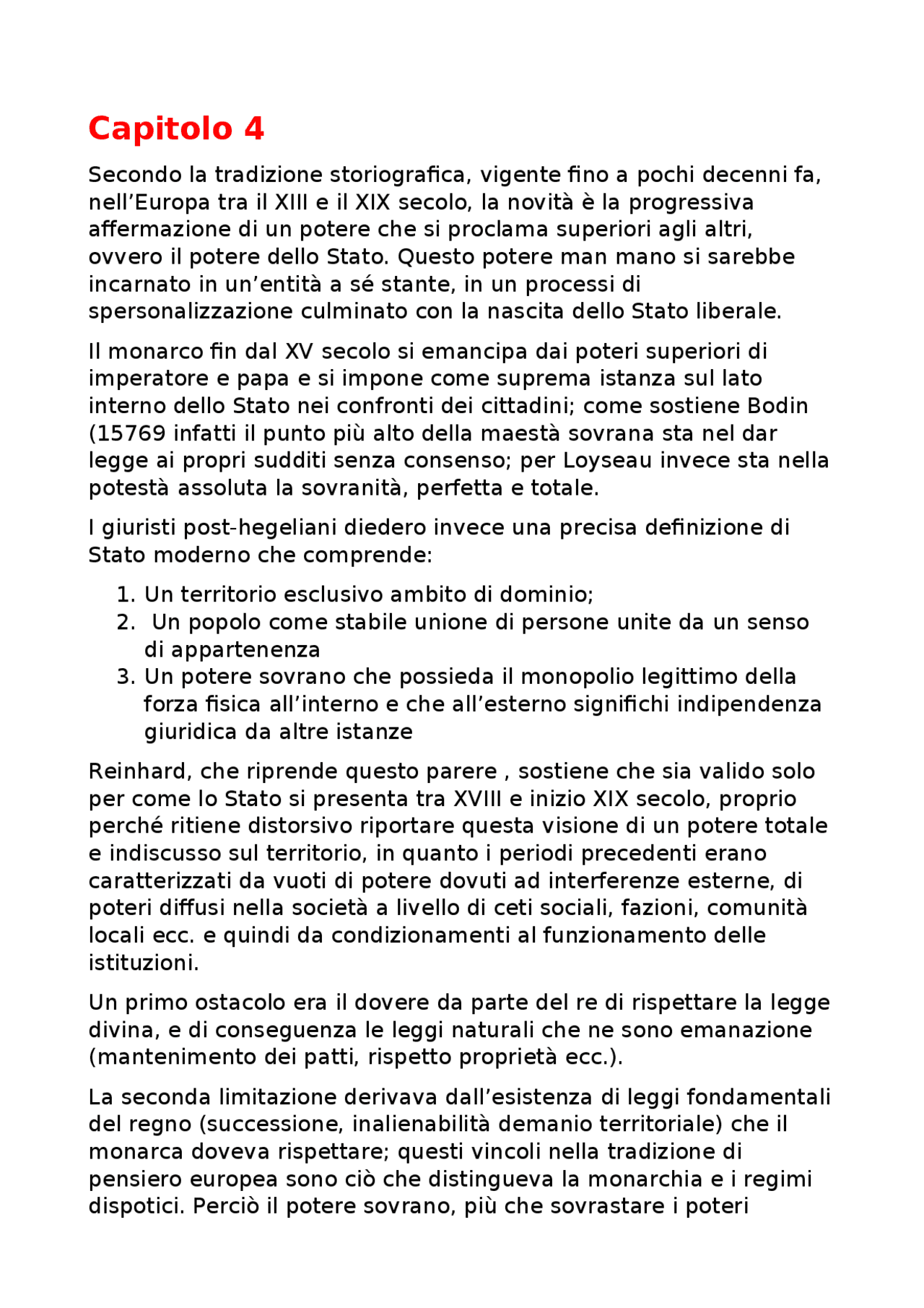 Riassunto Capitolo 4 Manuale Storia Moderna Carlo Capra Docsity