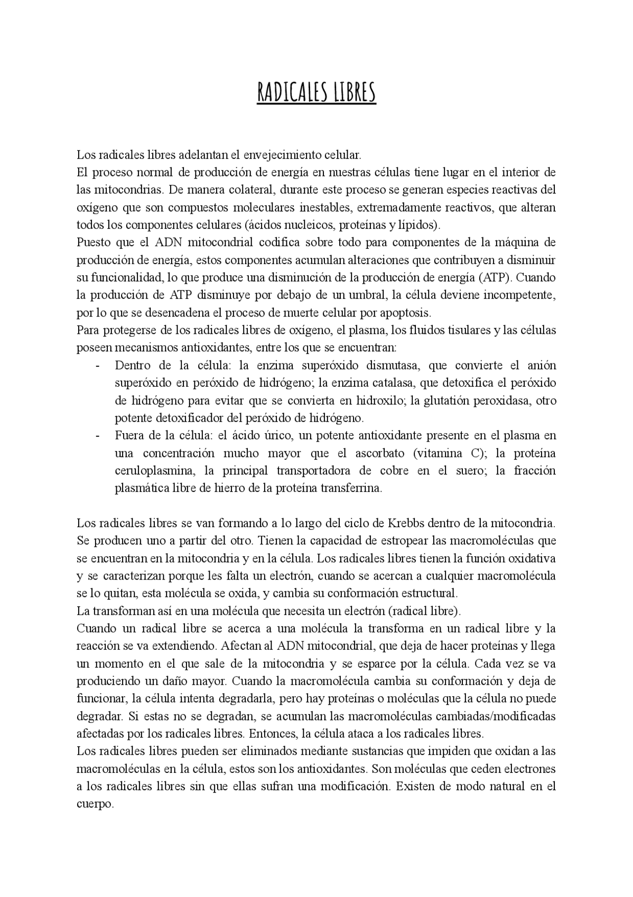 Apuntes Fundamentos De Biologia Docsity