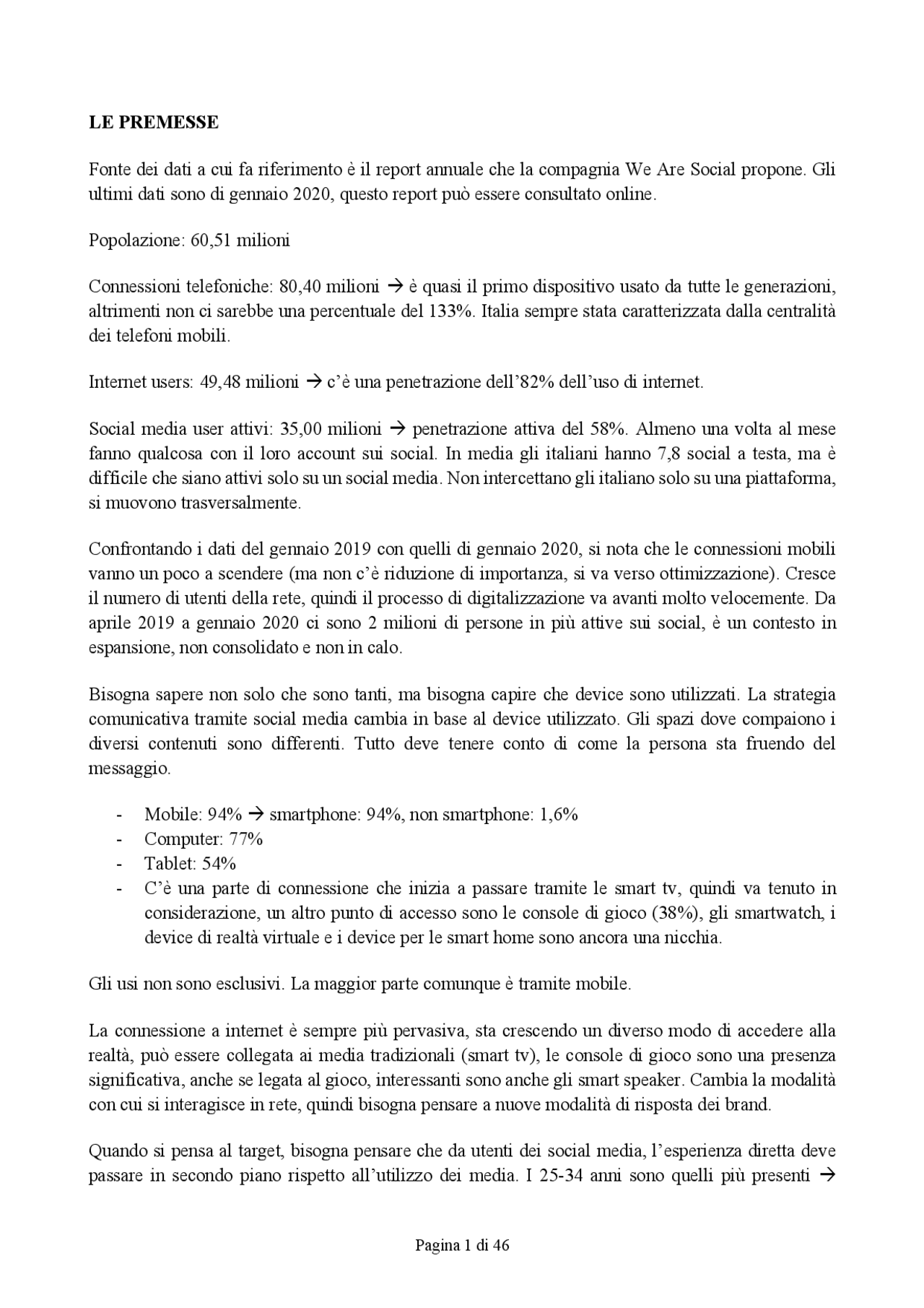 Comunicazione E Marketing Digitale Docsity