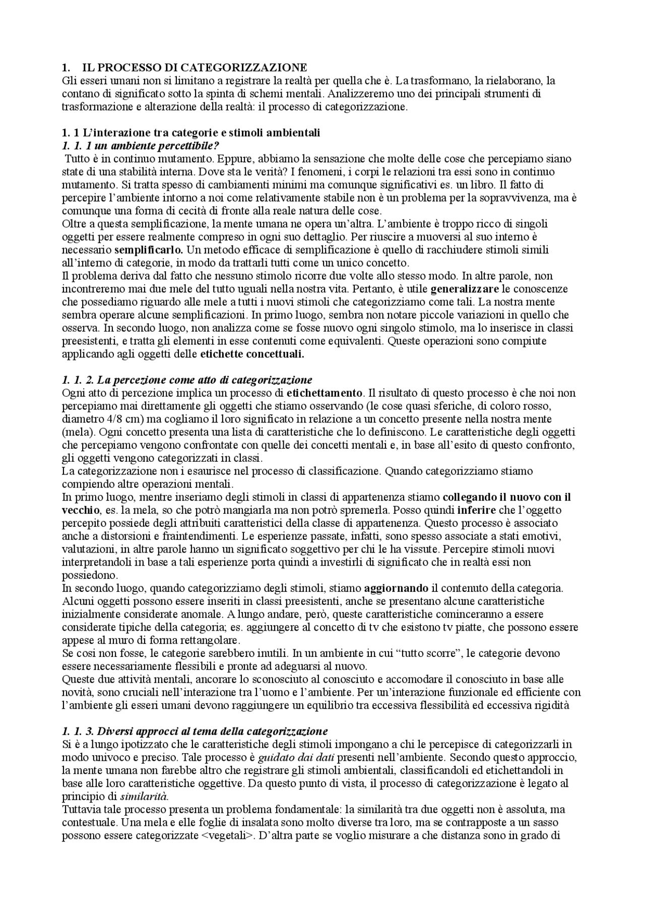 Riassunto Libro Processi Psicosociali Nei Gruppi Di Alberto Voci