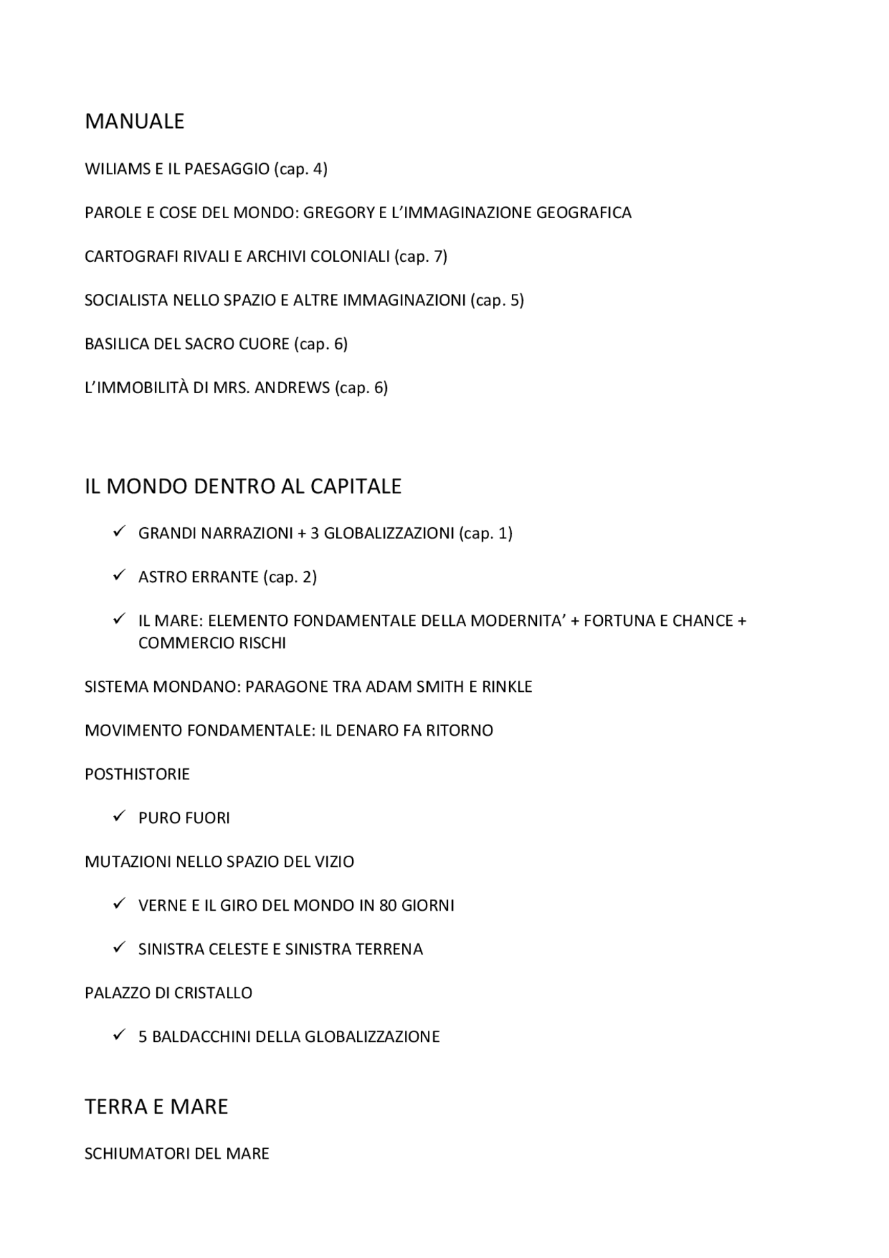 Geografia Della Comunicazione Docsity