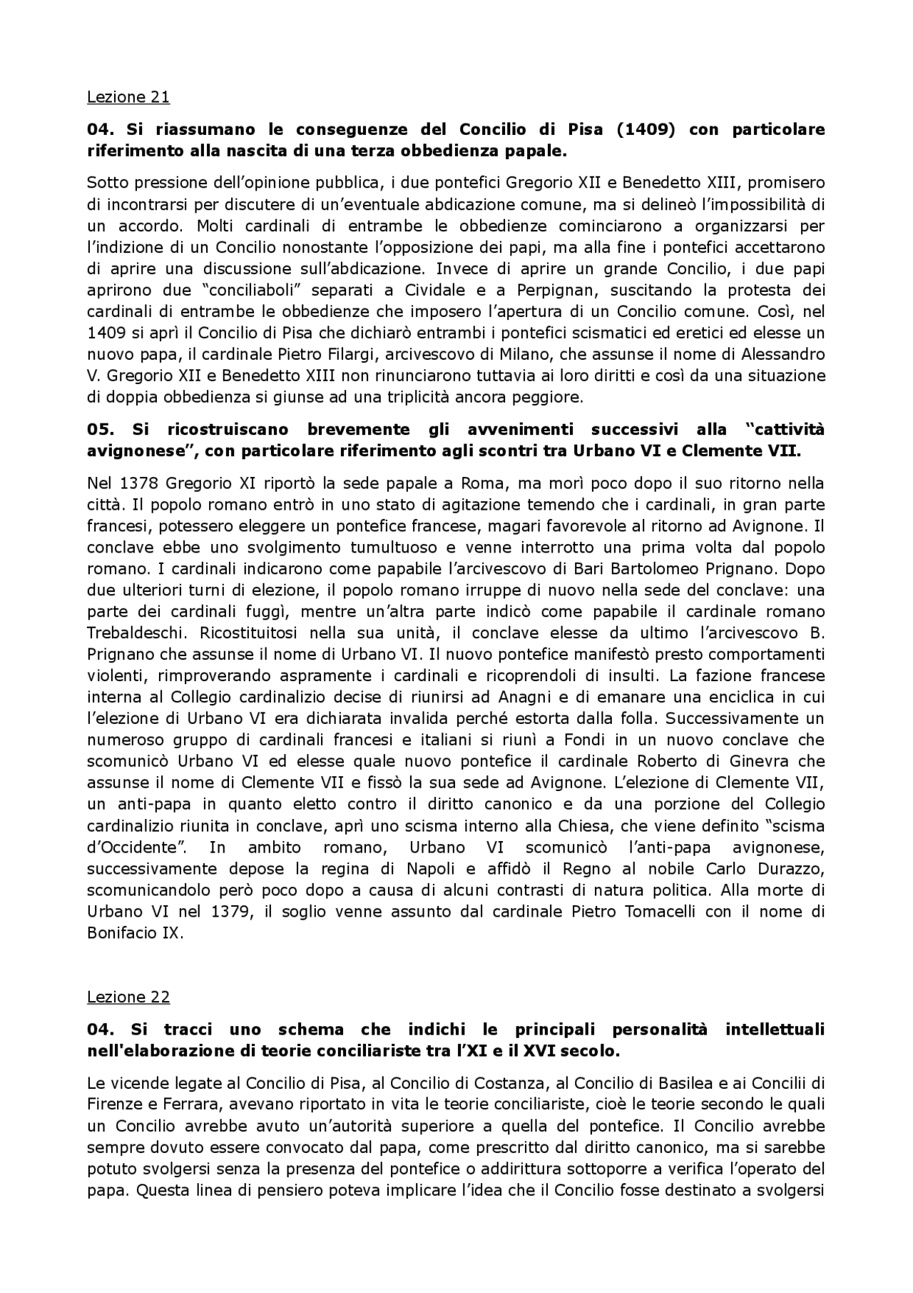 Storia Moderna Prof Gorla Ecampus Dispense Di Storia Moderna Docsity