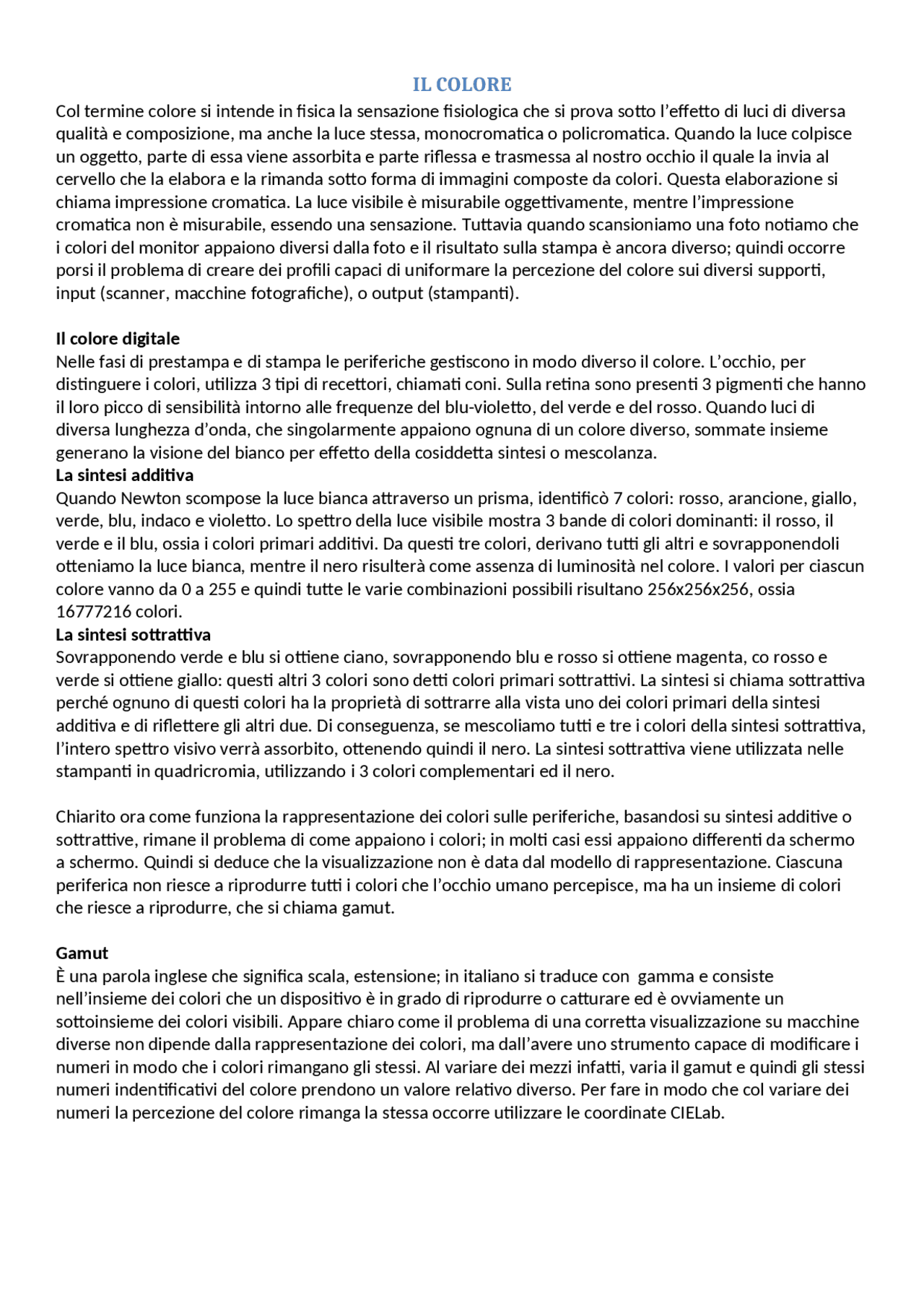 Riassunto E Sintesi Disegno Docsity