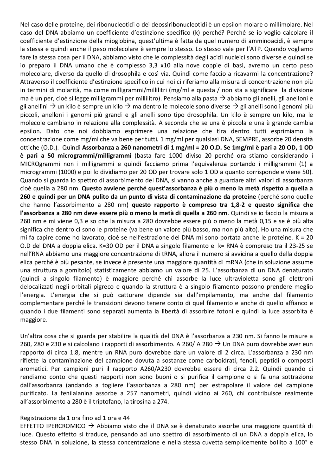 Appunti Biologia Molecolare Docsity