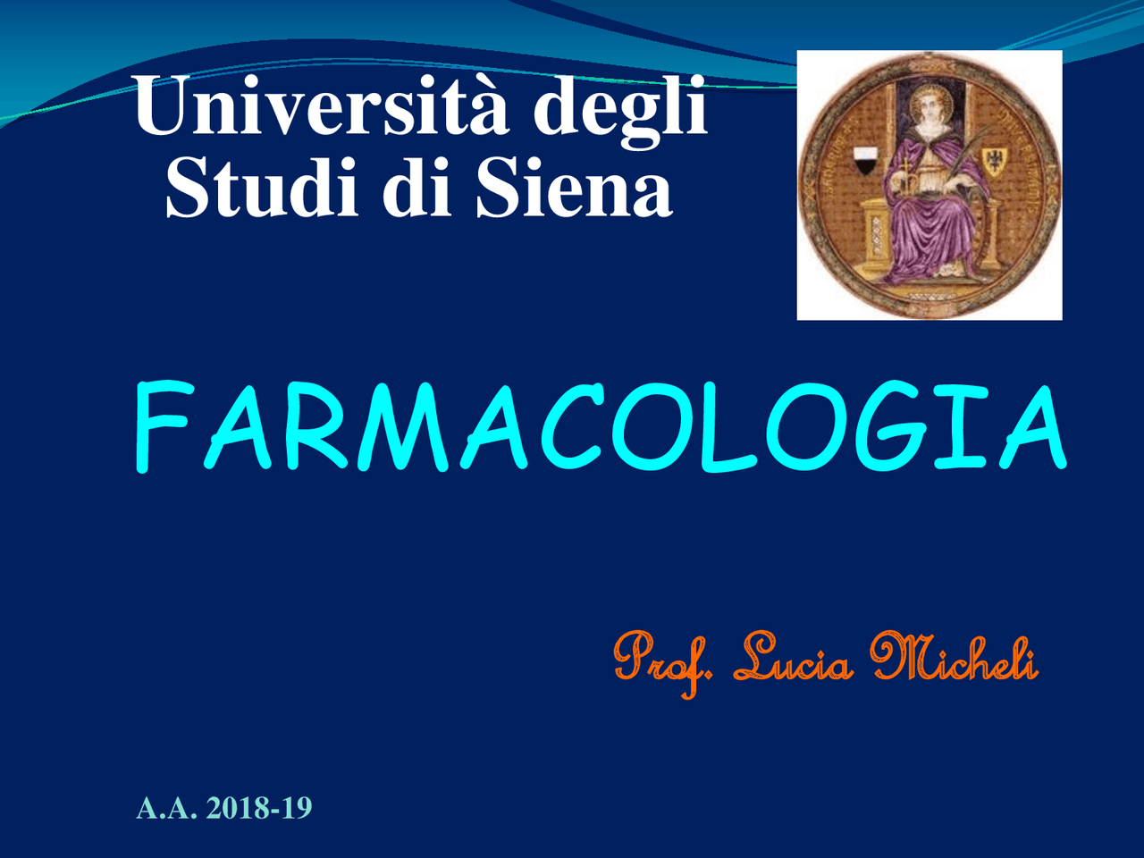 Appunti Di Farmacologia Docsity