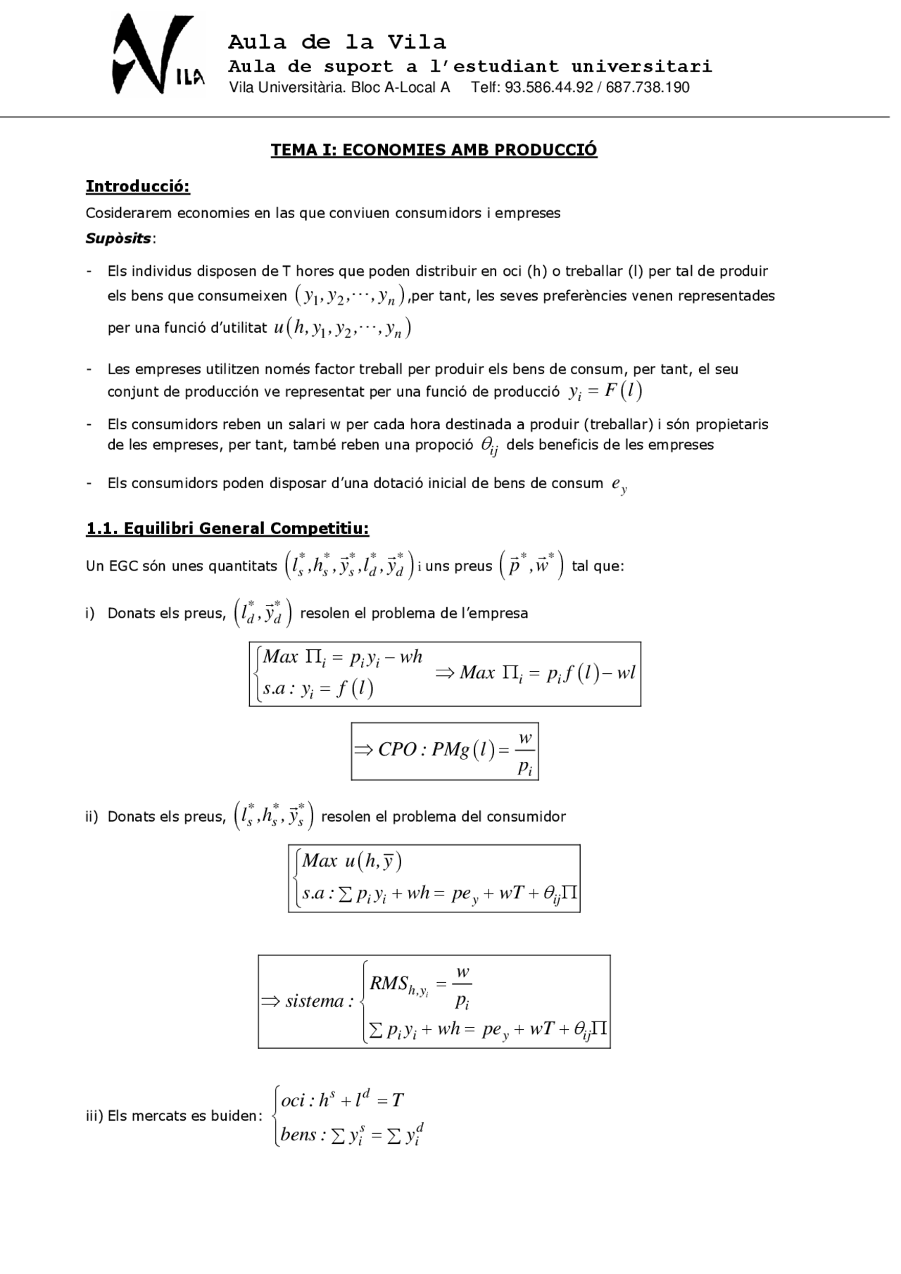 Apuntes Microeconomía Iii Docsity