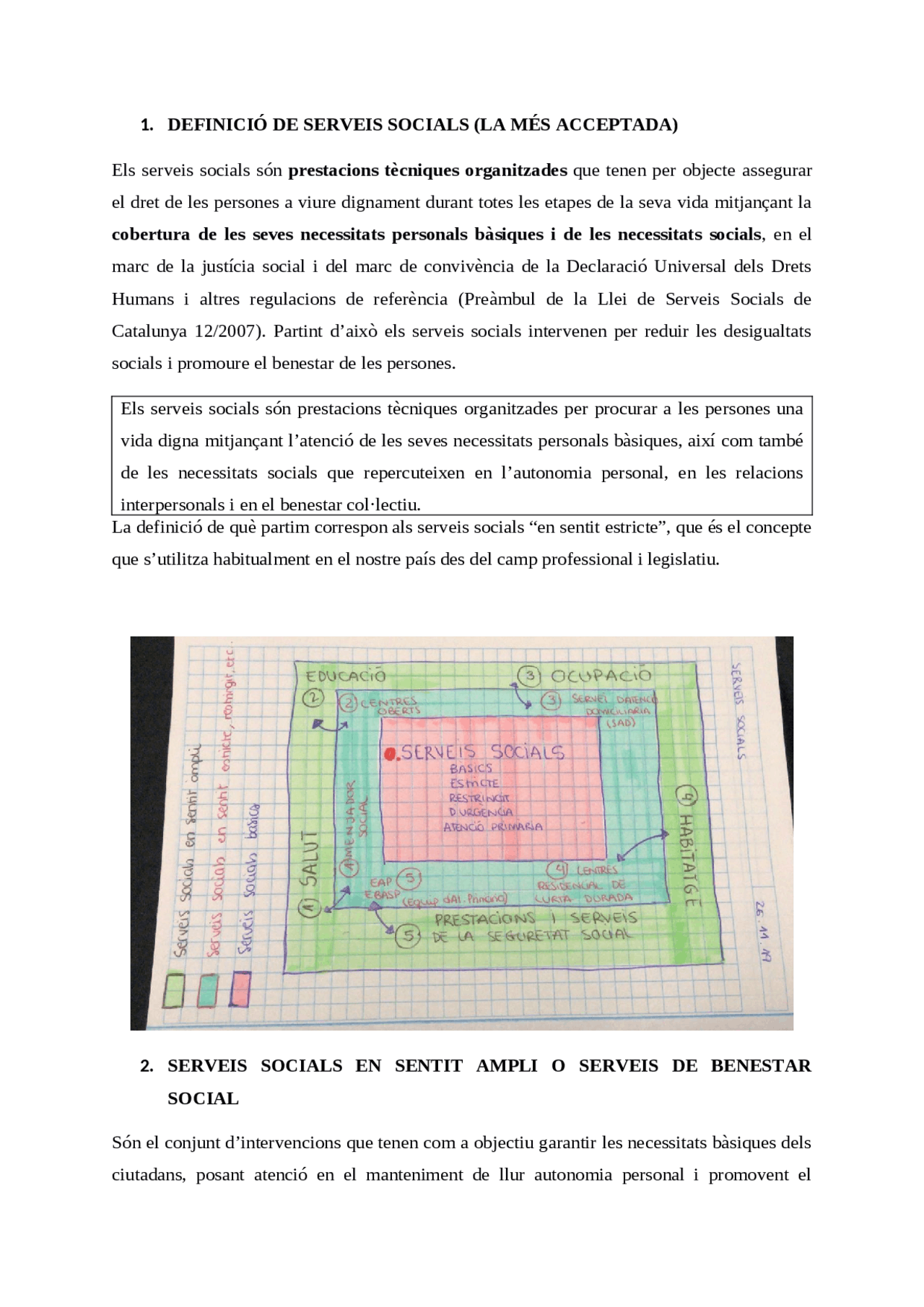 Serveis Socials 2n Curs Docsity