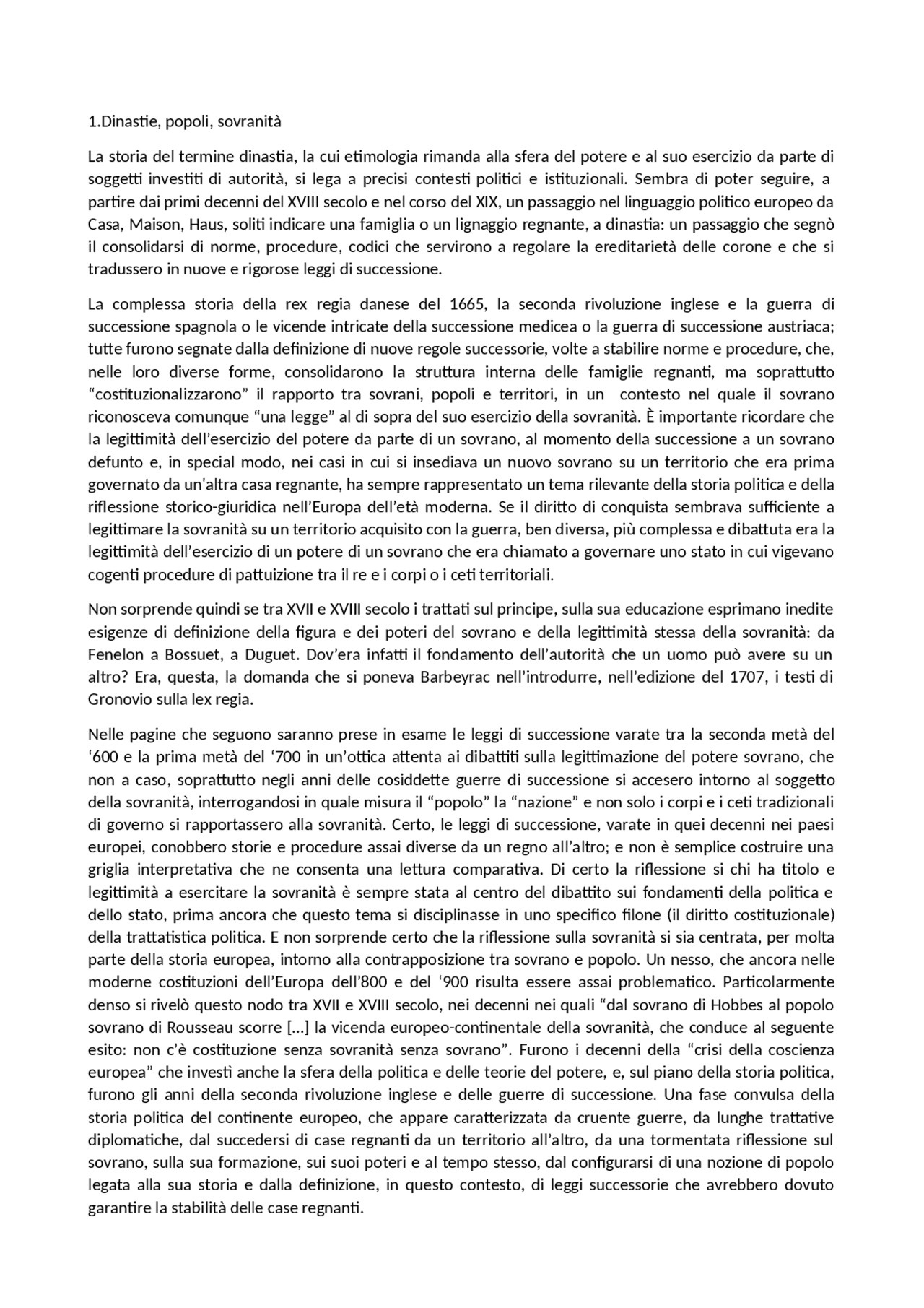 Riassunto Del Libro Alla Morte Del Re Docsity