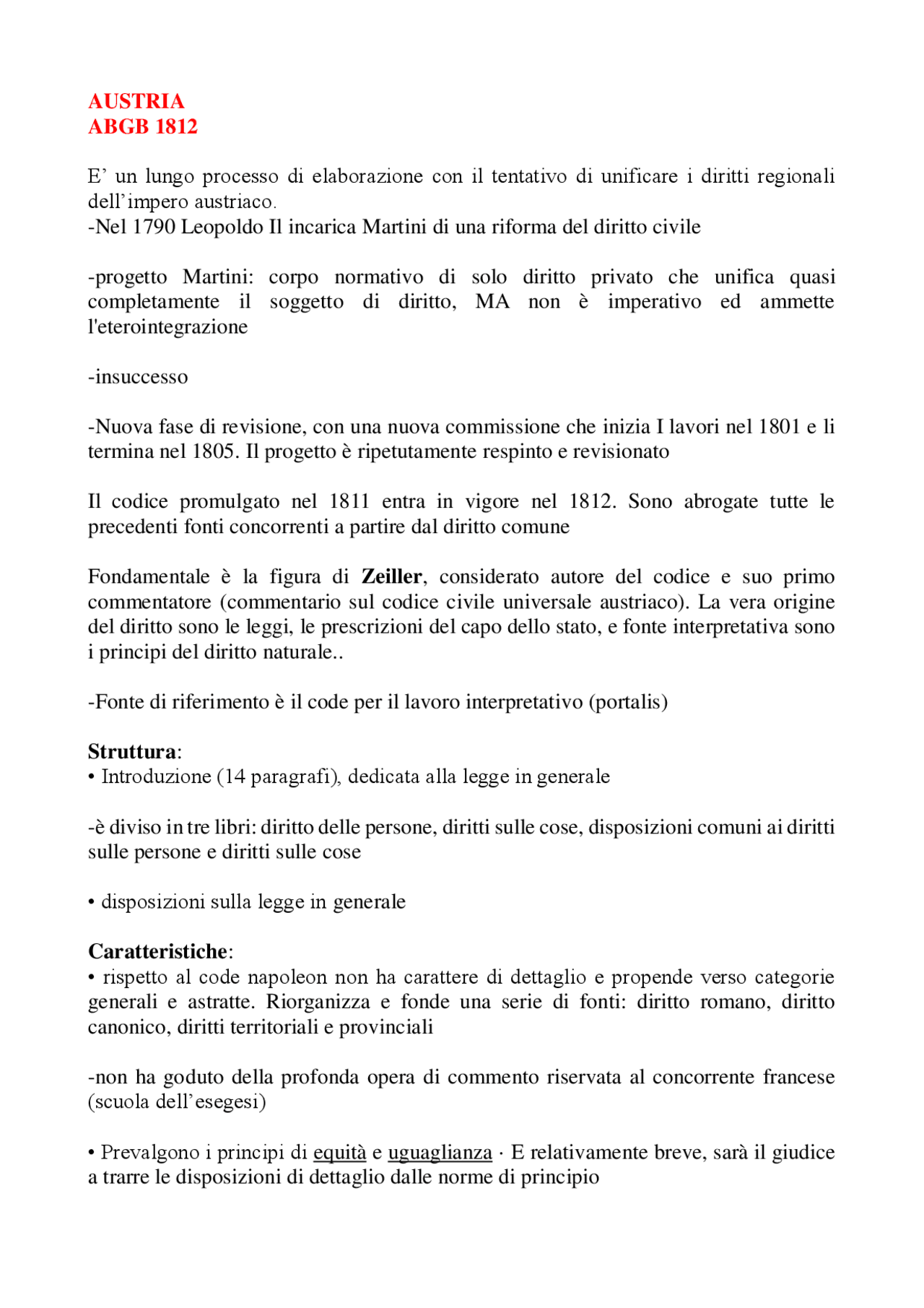 Abgb schema riassuntivo | Schemes and Mind Maps of Storia Delle ...