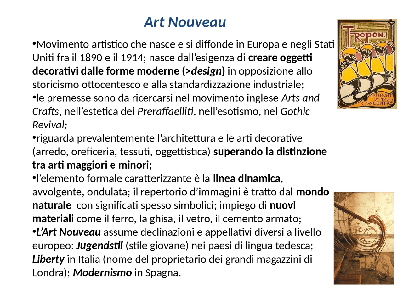 Art Nouveau In Europa Docsity