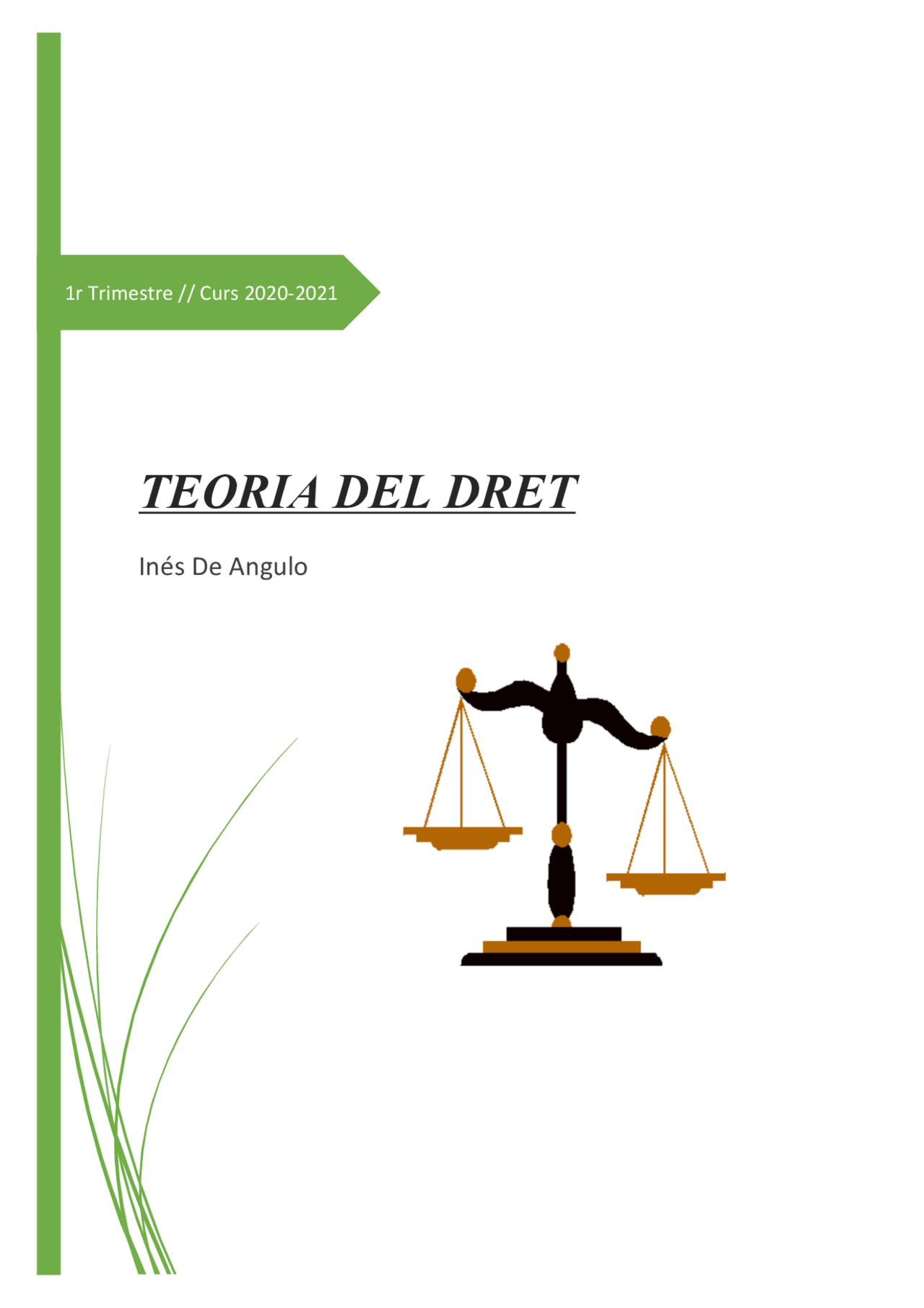 Apunts Teoria Del Dret Docsity