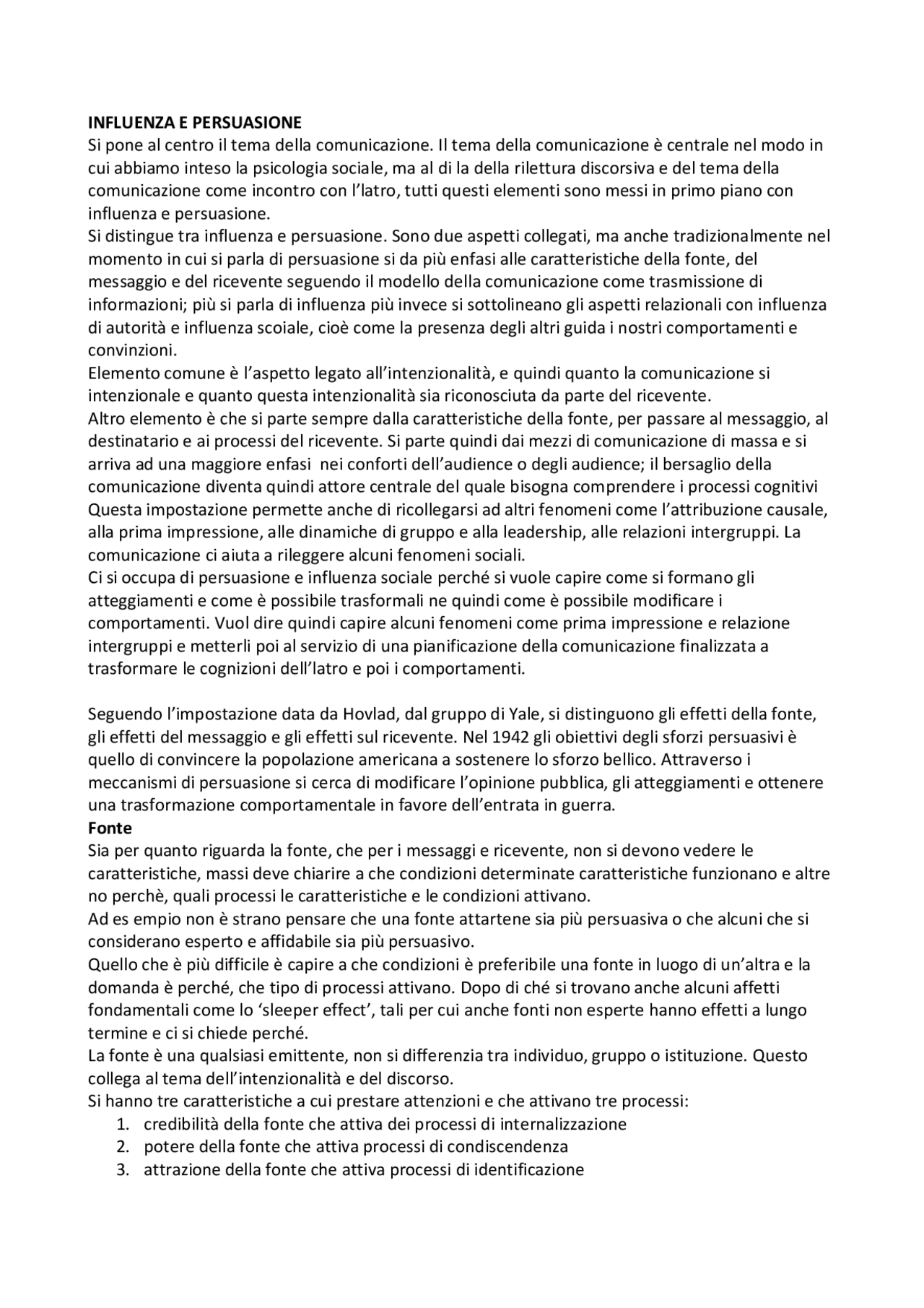 La Persuasione Riassunto Docsity