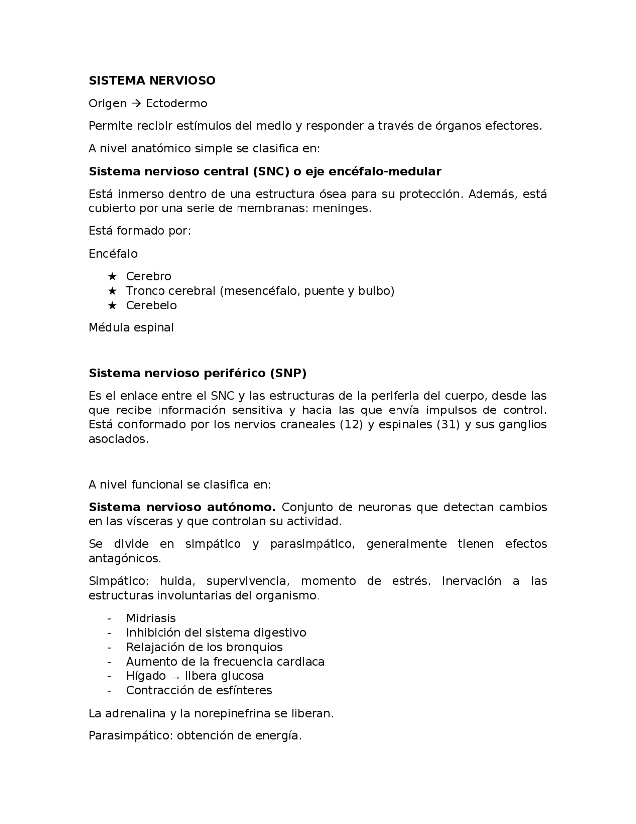Apuntes De Neurología Básica Docsity