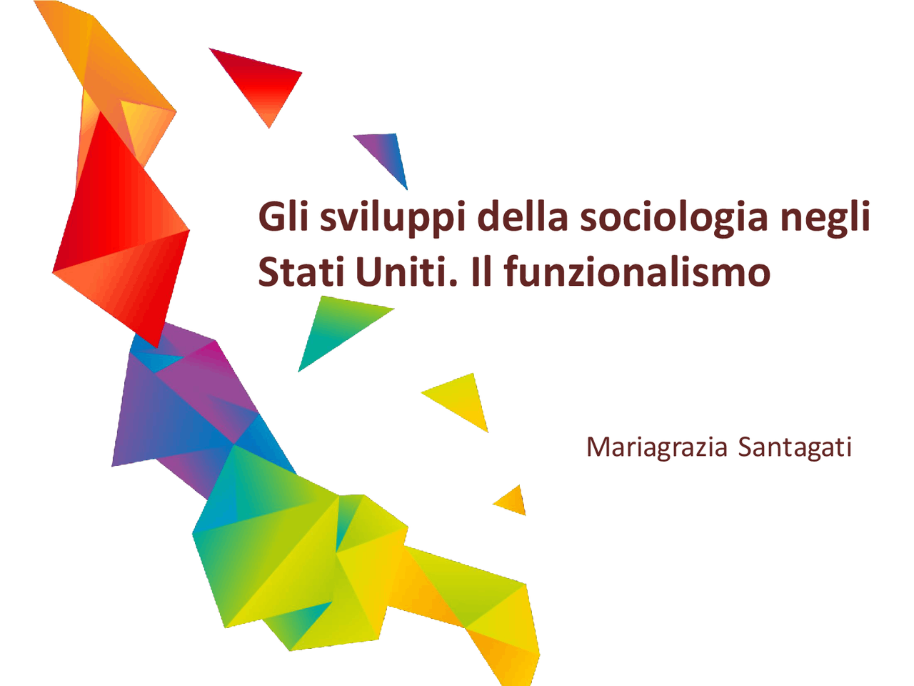Talcott Parsons E Il Funzionalismo Docsity