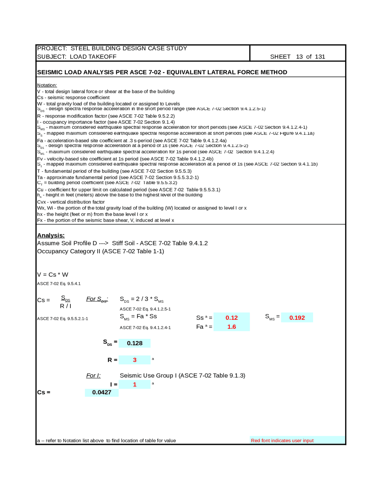 STEEL BUILDING DESIGN CASE STUDY | Ejercicios de Análisis Estructural ...