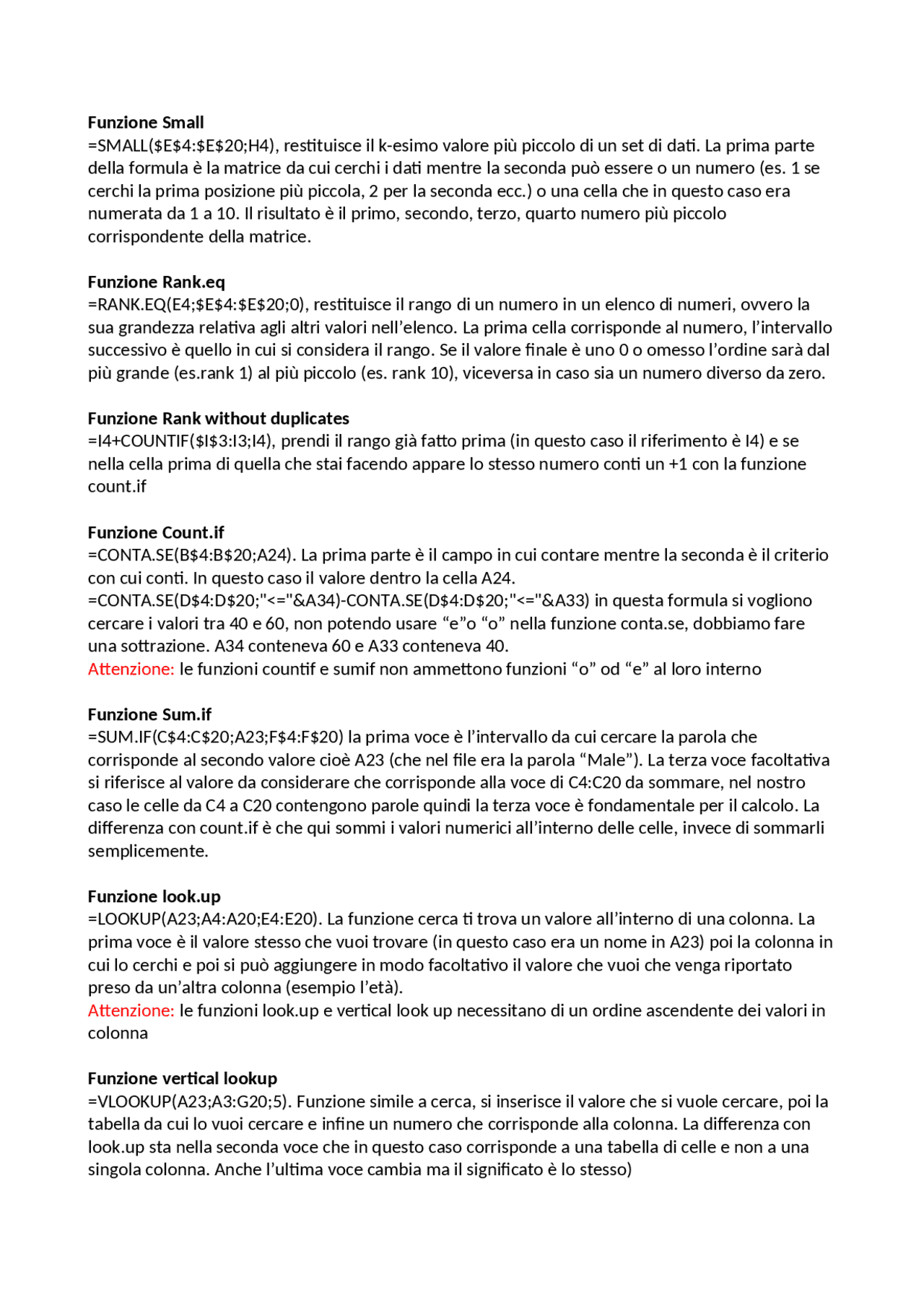 Appunti Business Intelligence Unimore Docsity