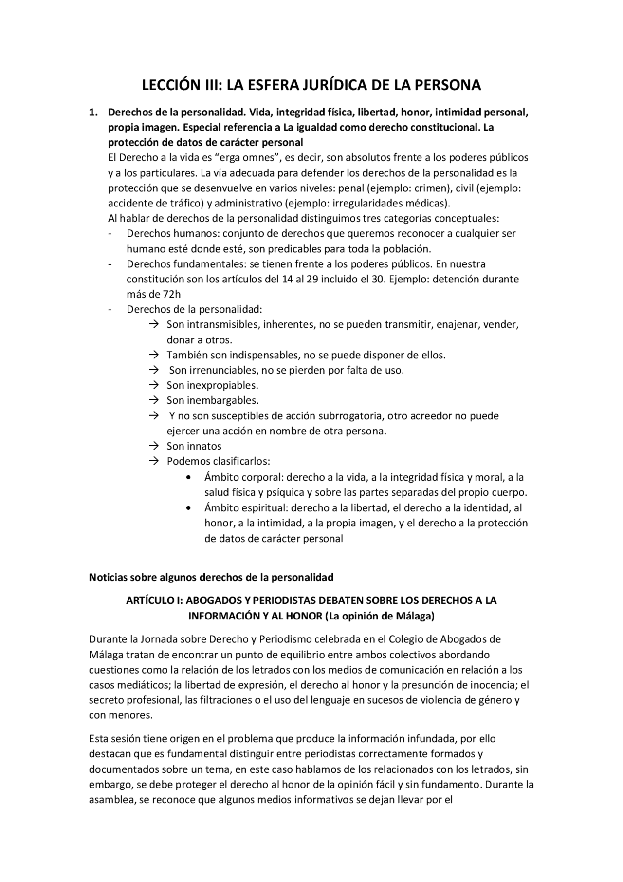 Apuntes Deontología Profesional Docsity