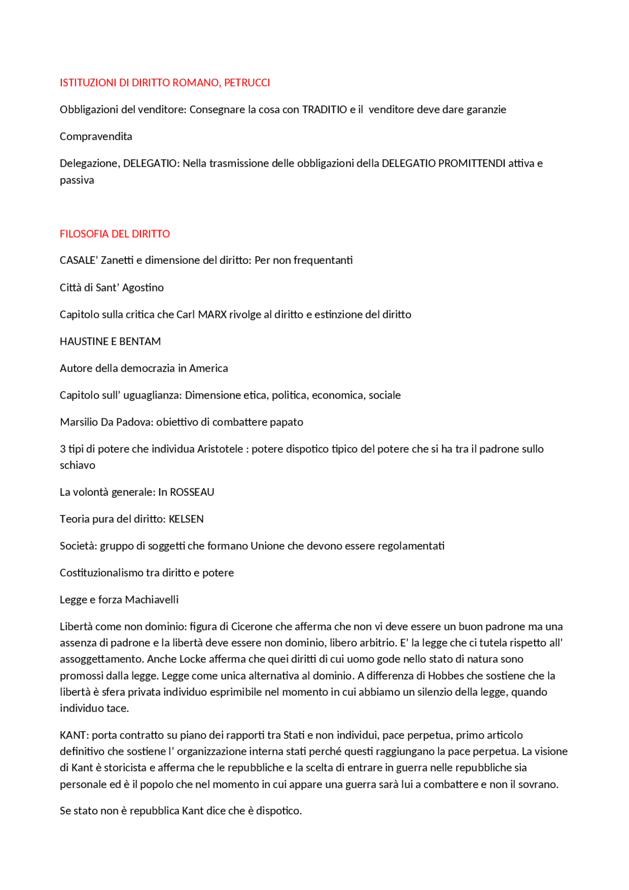 Dispense Di Storia E Domande Relative Docsity