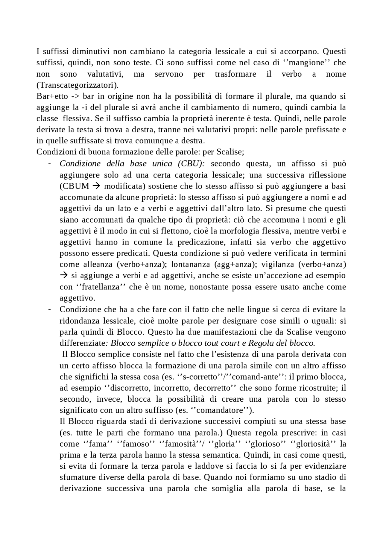 Lezione 10 Linguistica Generale Docsity