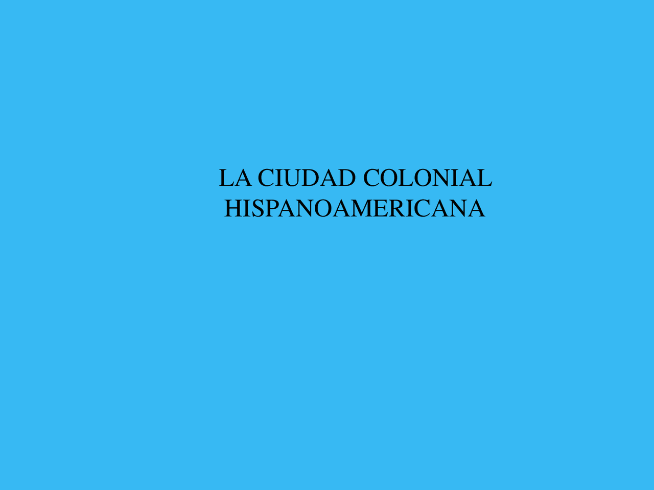 Diapositivas De Urbanismo Docsity