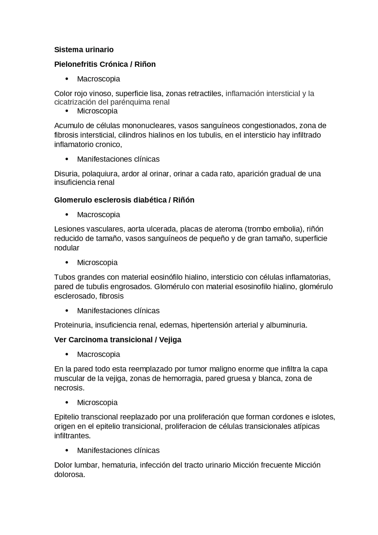 Análisis Del Sistema Urinario Docsity