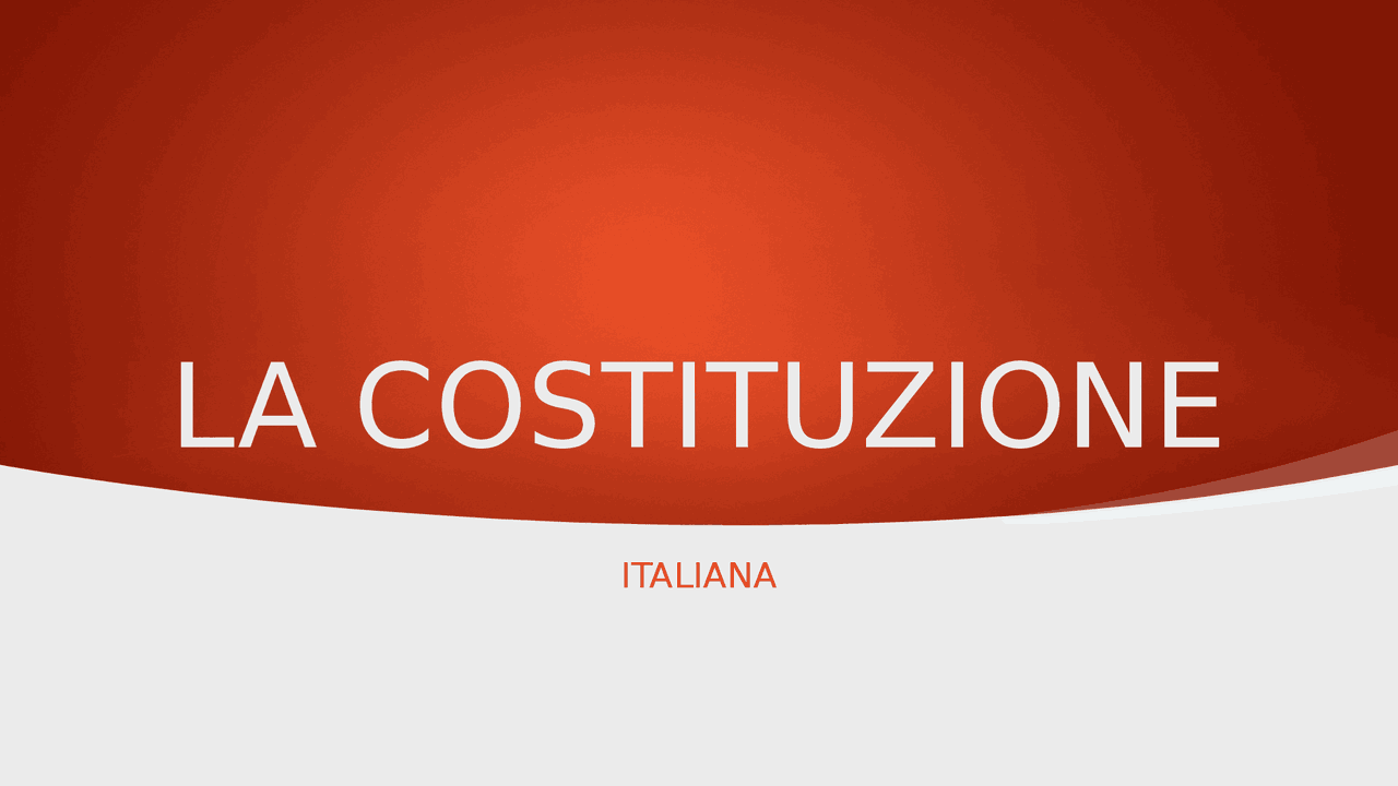 La Costituzione Power Point 4 Docsity