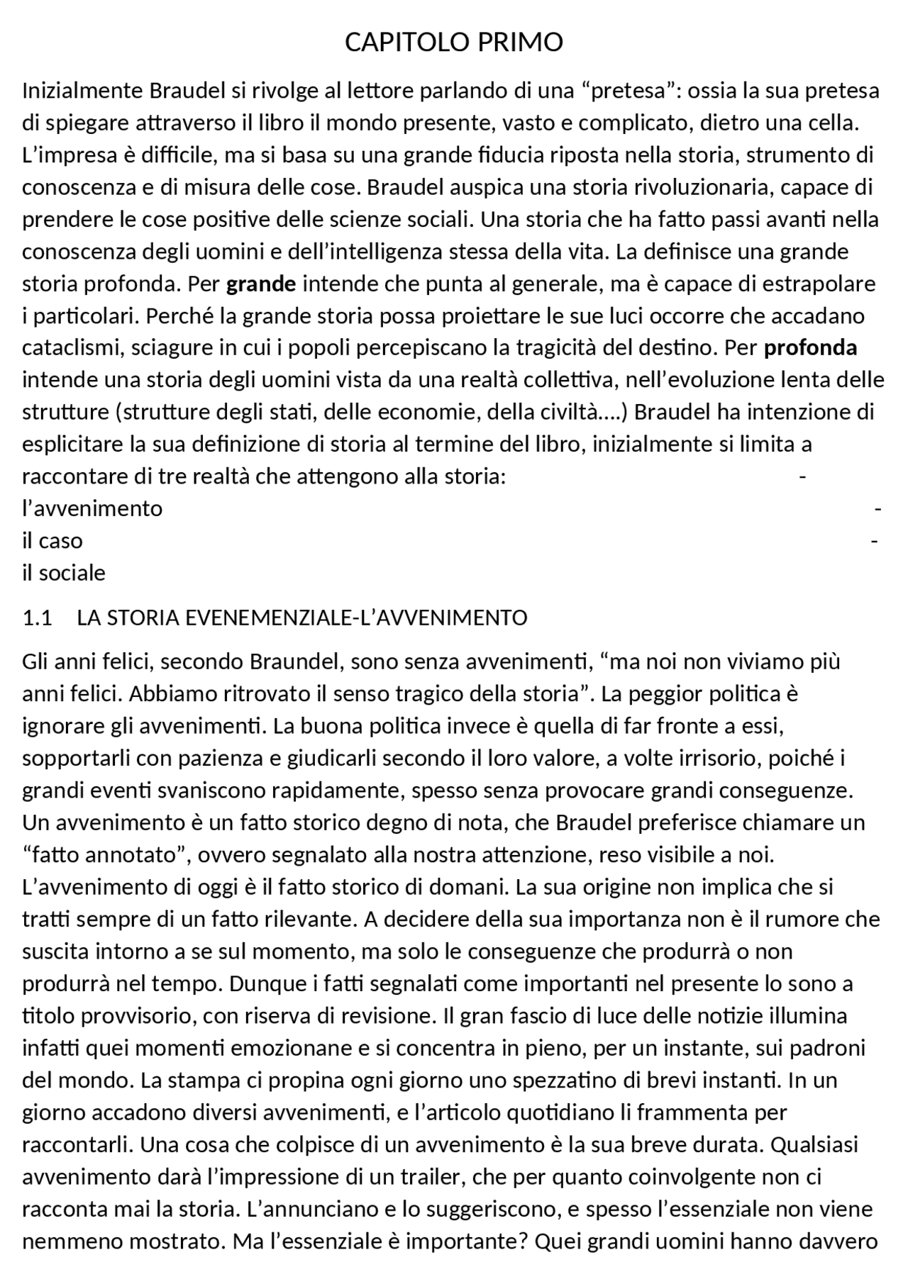 Storia Misura Del Mondo Braudel Docsity