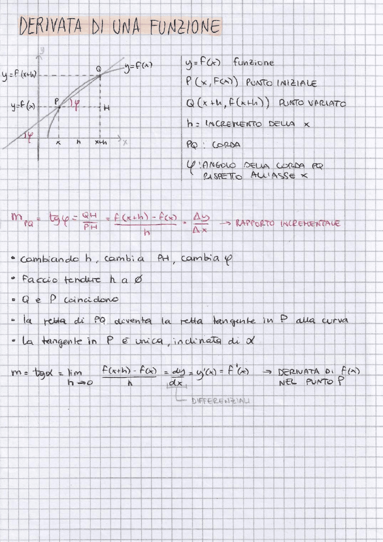 Appunti Matematica 5° Anno Docsity