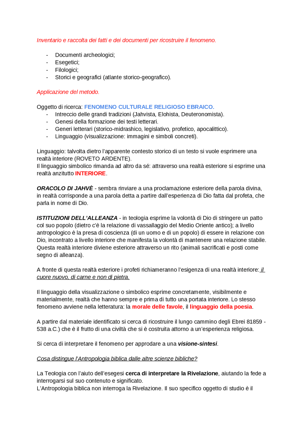 Applicazione Del Metodo Docsity