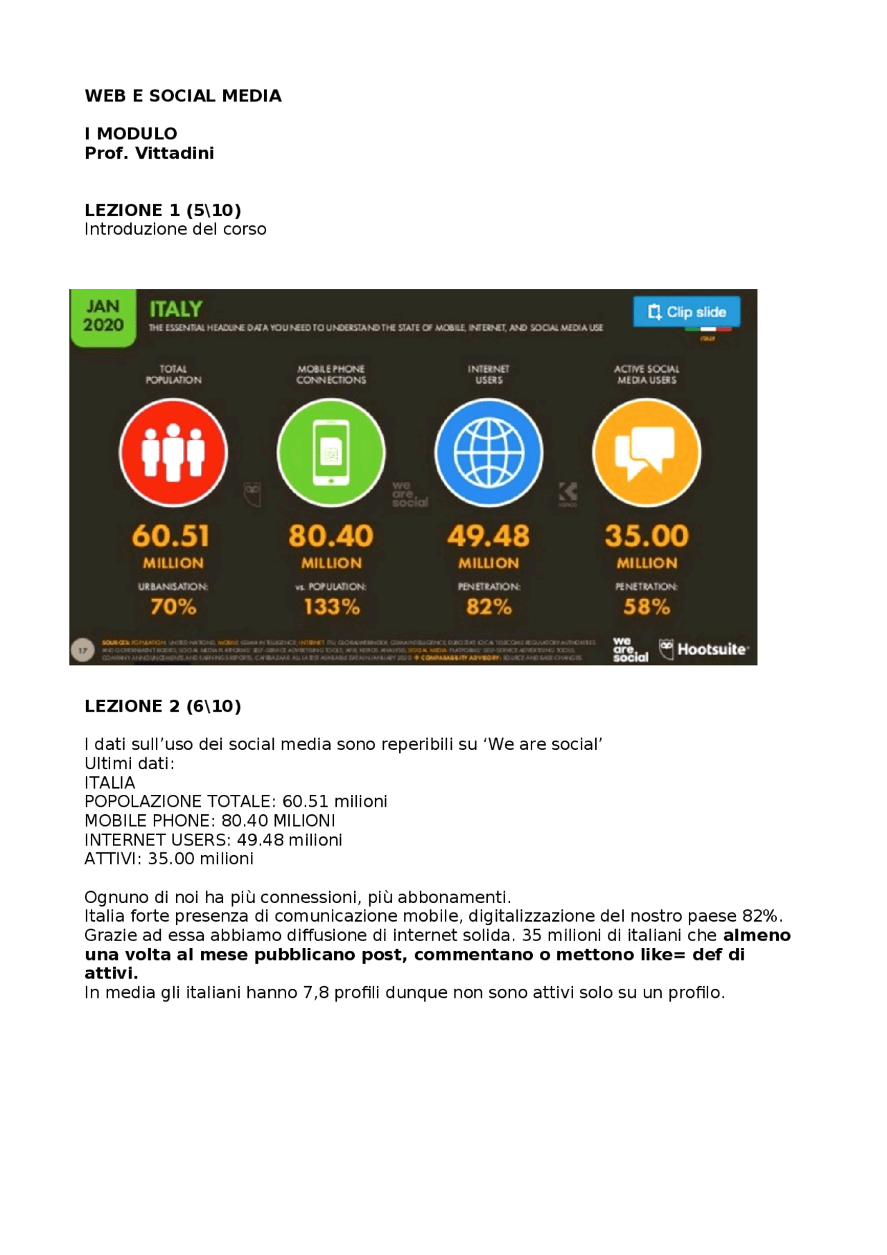 Comunicazione E Marketing Digitale Docsity