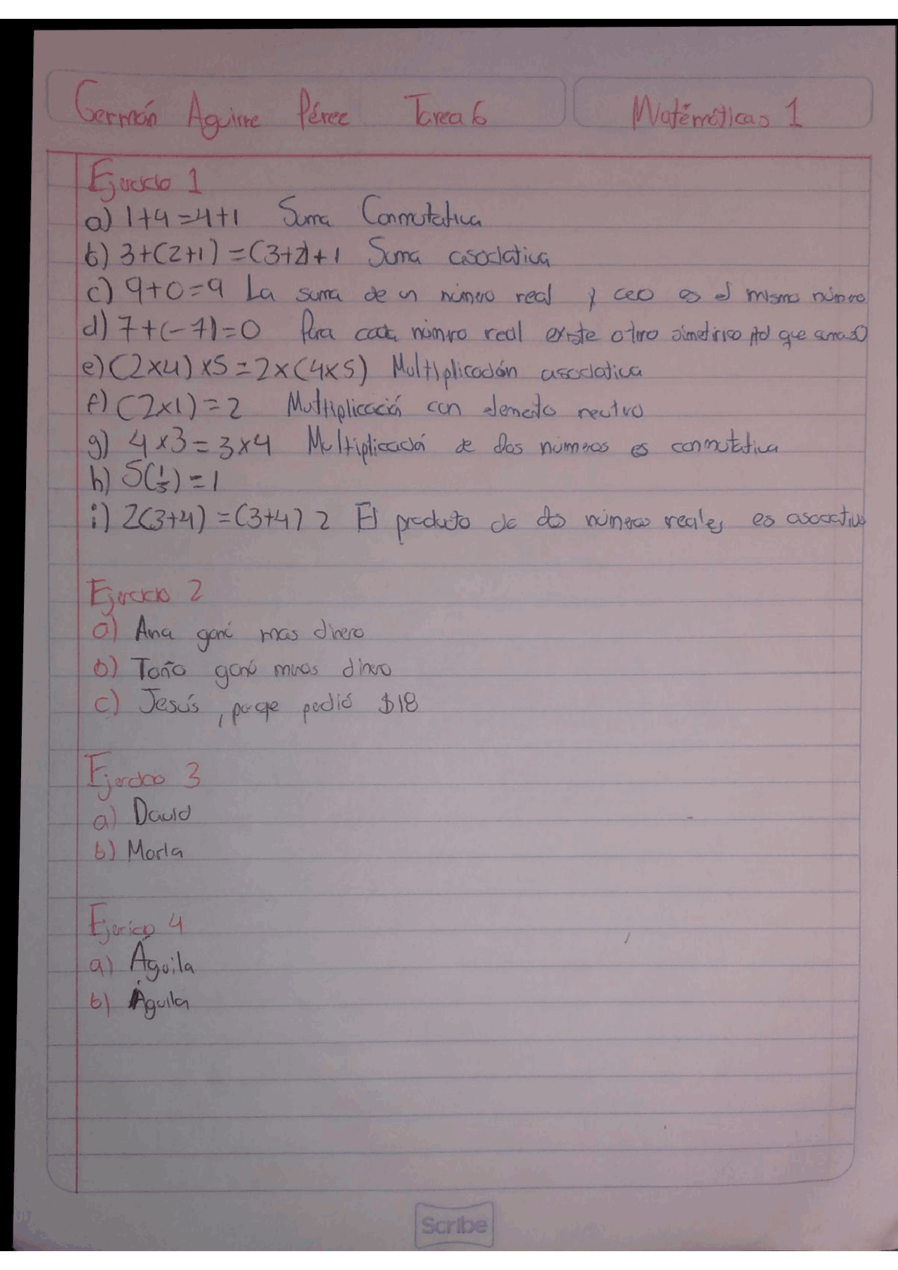Matemáticas Básicas En Ejercicios Aplicados Docsity