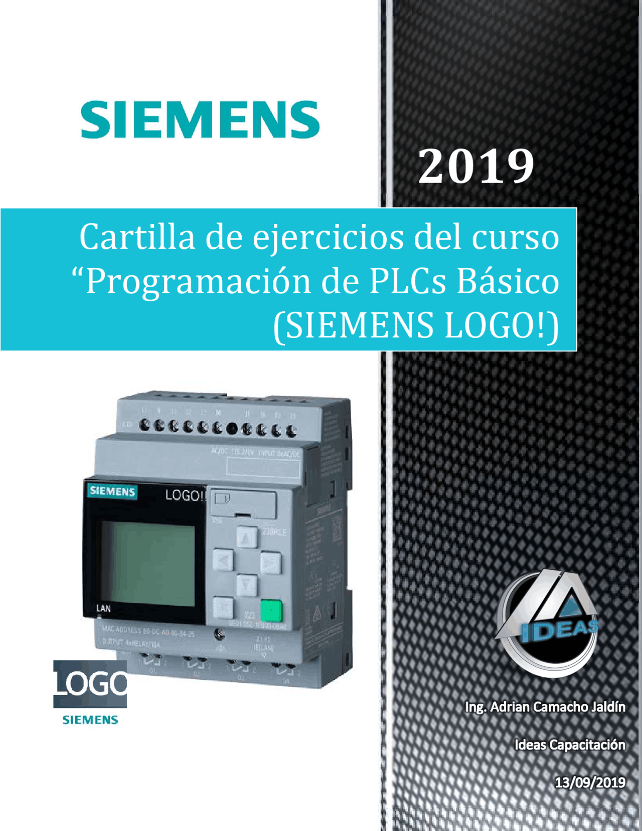 Controlador logico programable | Exercises Process Control | Docsity