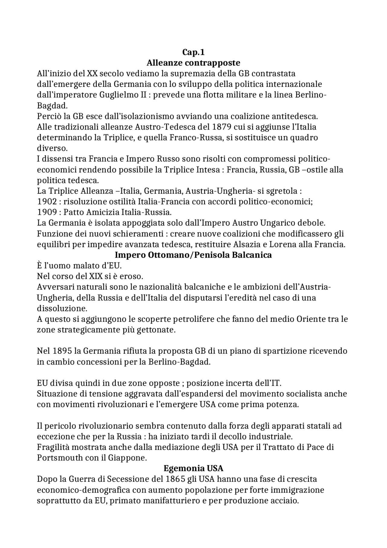 Storia Delle Relazioni Internazionali Ennio Di Nolfo Docsity