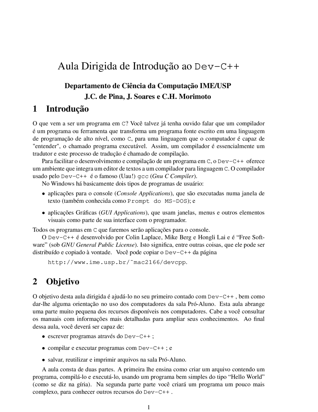 Apostila Programação C Docsity