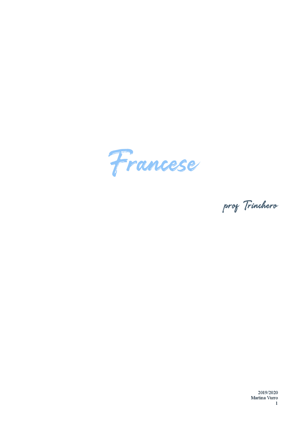 Storia Della Lingua Francese Docsity