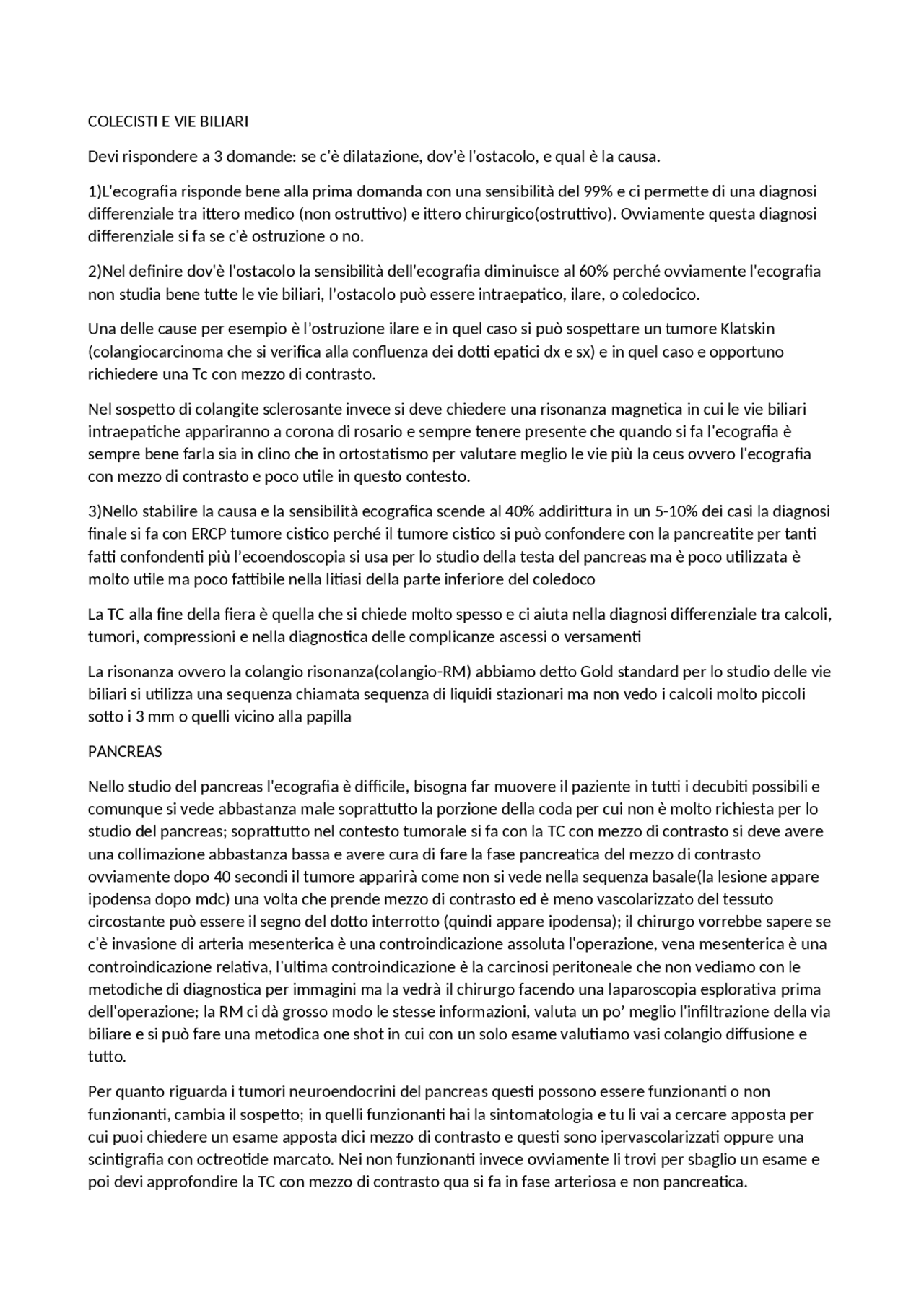 Diagnostica per immagni - Docsity