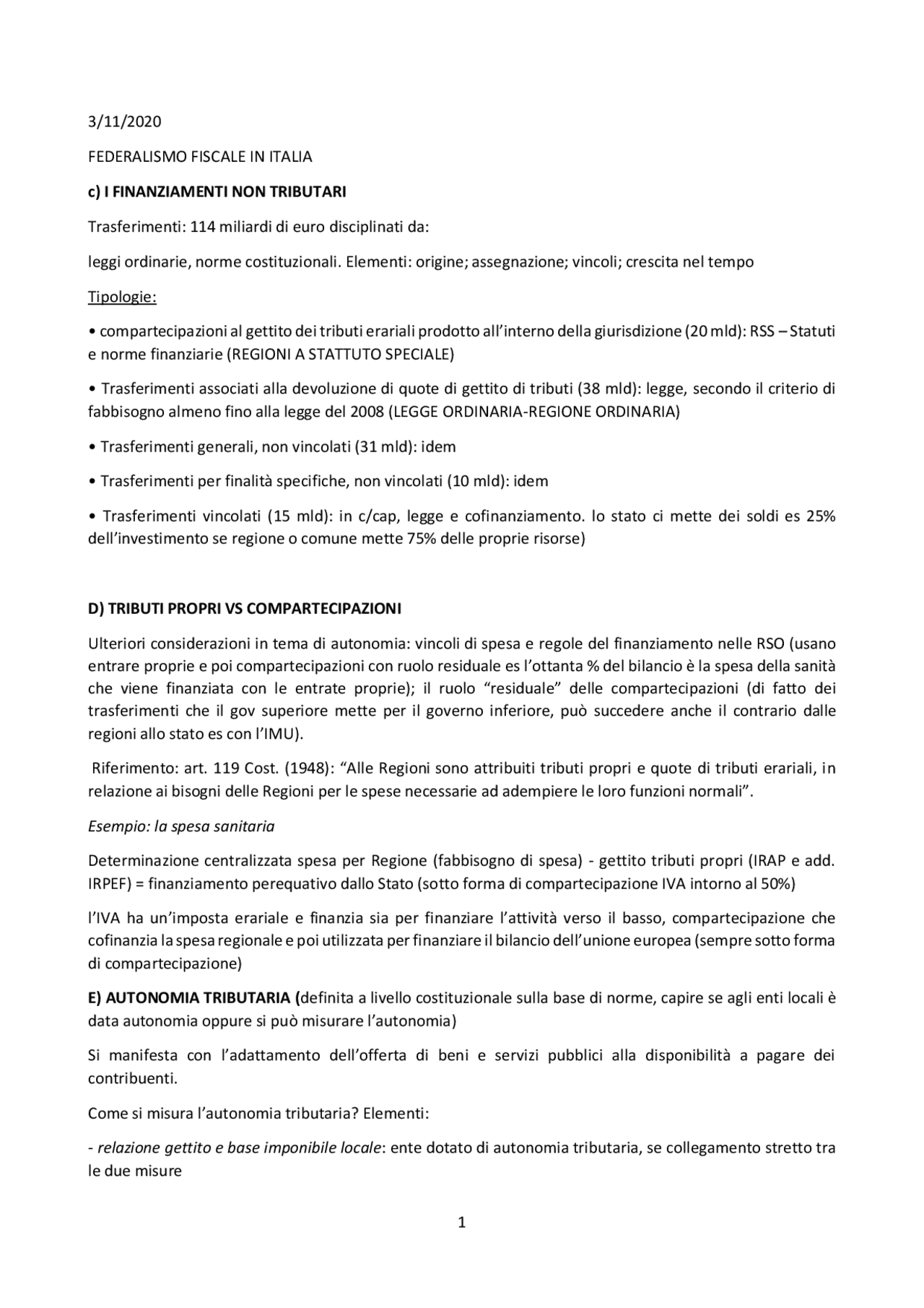 Sistemi fiscali comparati e politiche di welfare 1 parte - Docsity