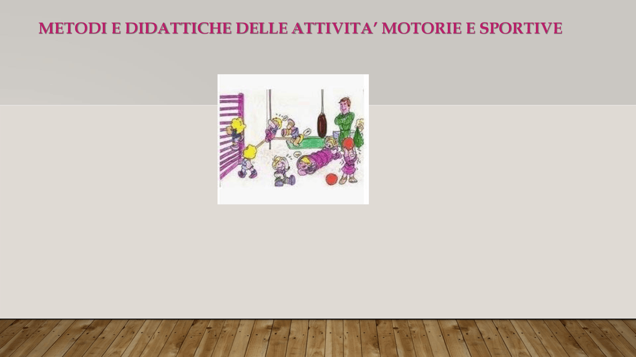 Metodi E Didattiche Delle Attivita Motorie E Sportive Docsity