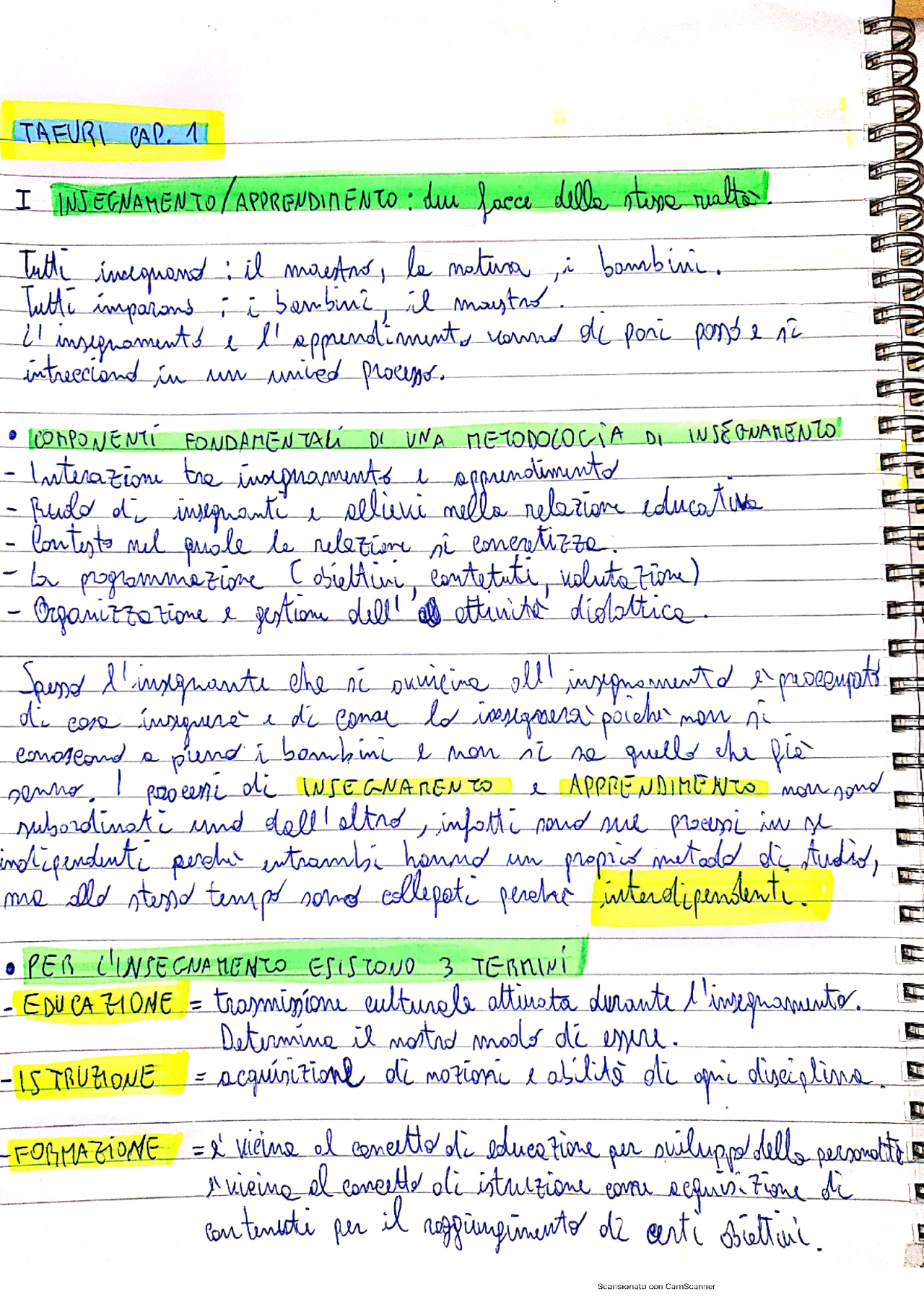 Tafuri Sintesi Capitoli 123 Docsity