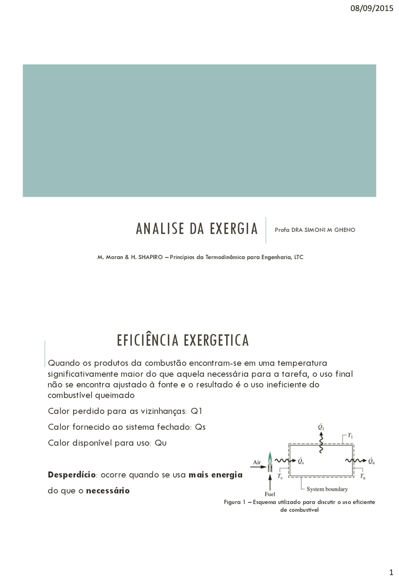Termodinâmica Aplicada Docsity