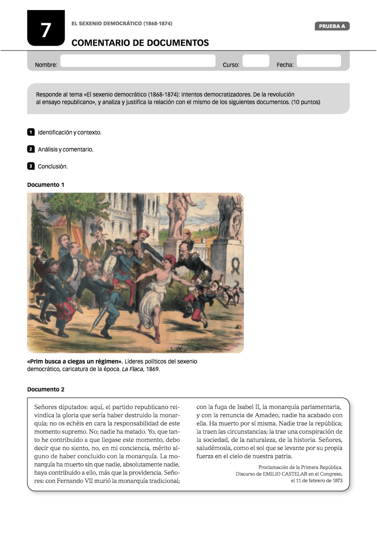 Ejercicios Historia De España Docsity