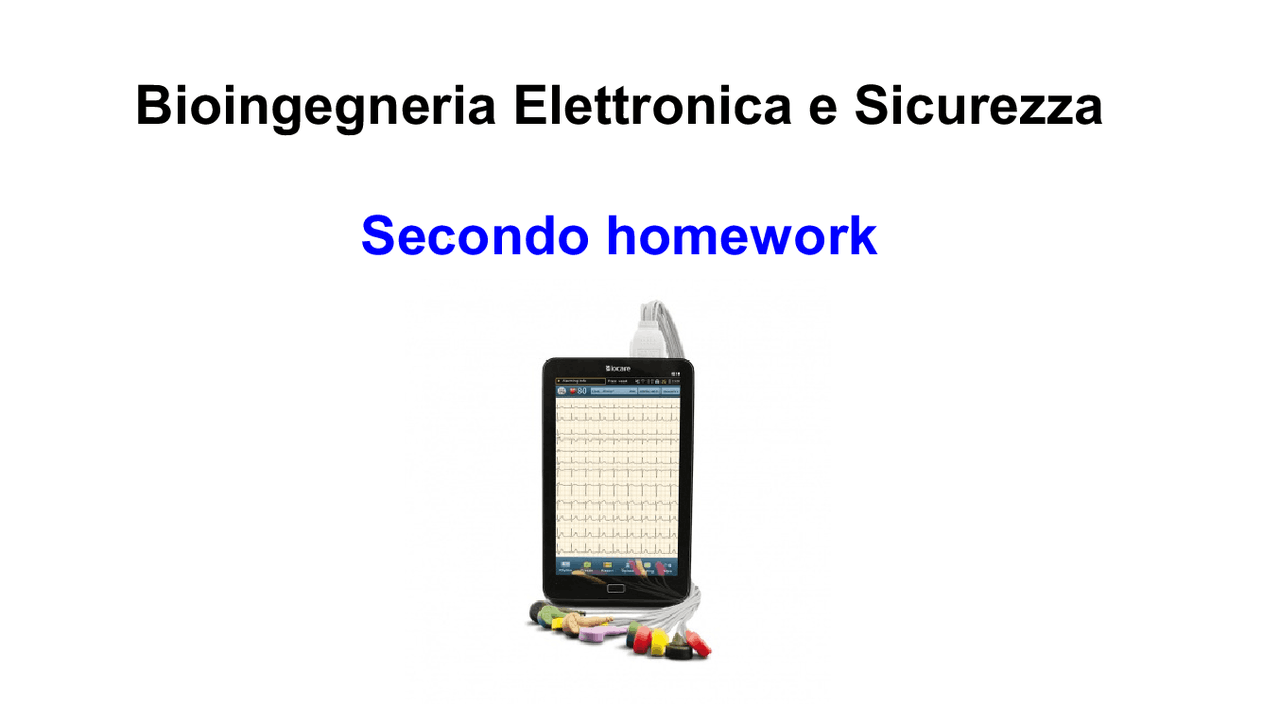 Esercizi Bioingegneria Docsity