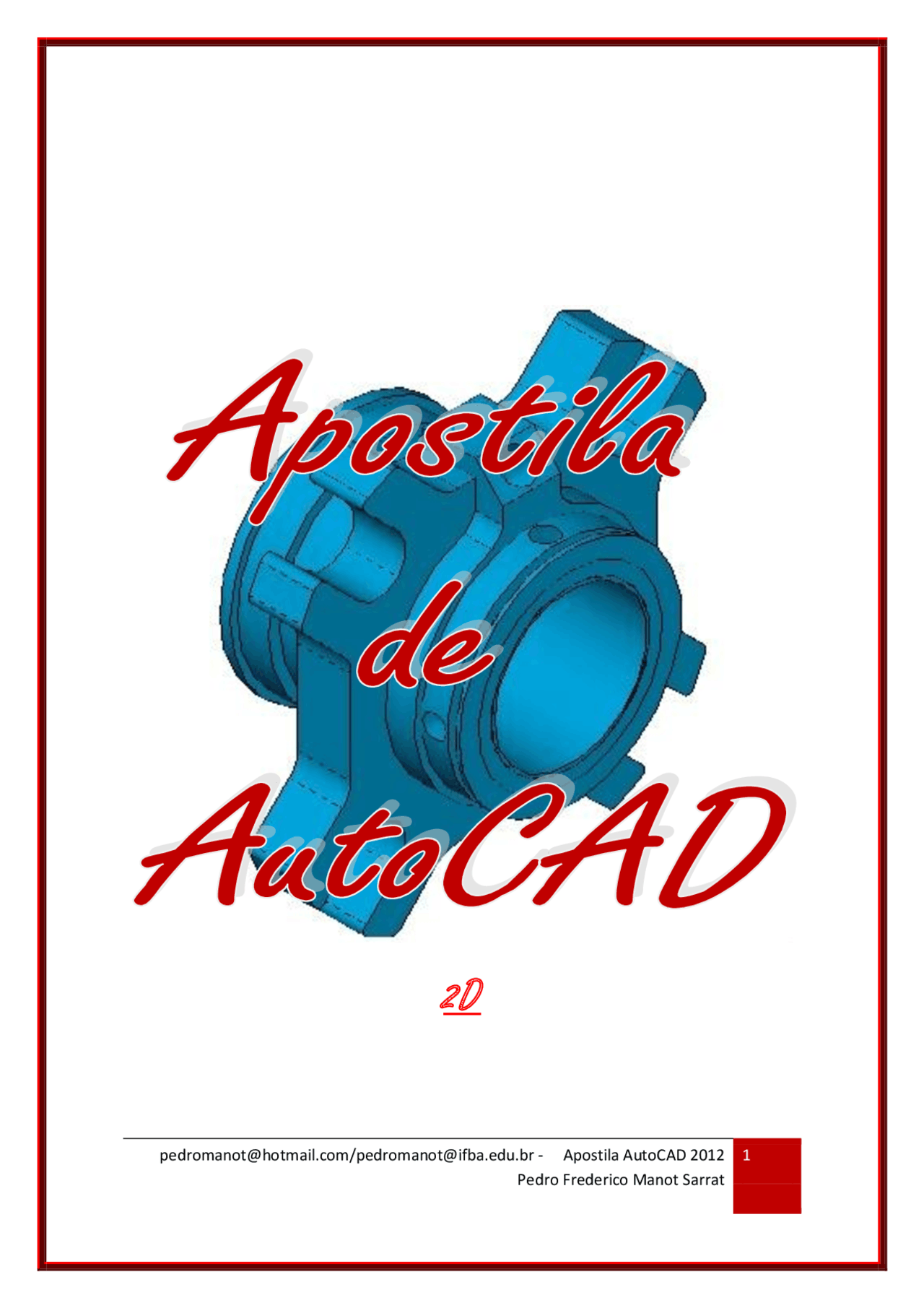 Curso Auto Cad Para Desenho Tecnico Docsity